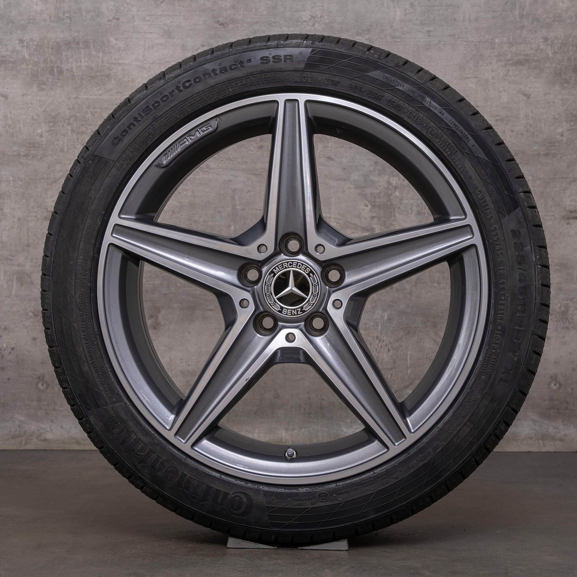 OEM Mercedes Benz C-Class AMG rims 18 inch W205 S205 C205 A205 ...