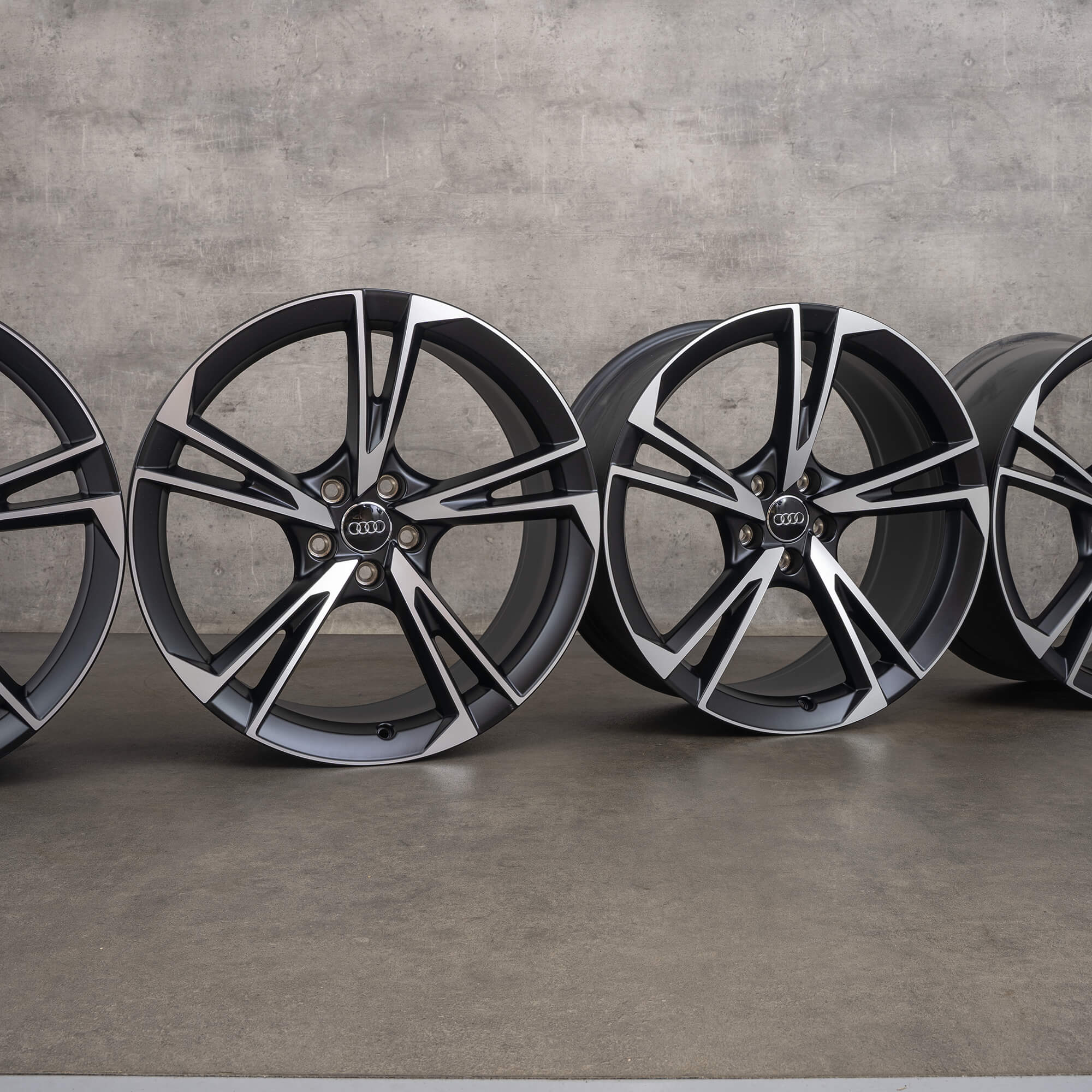 Original Audi A5 S5 F5 20 Inch Rims 5 Arm Falx Design 8w0071490a New