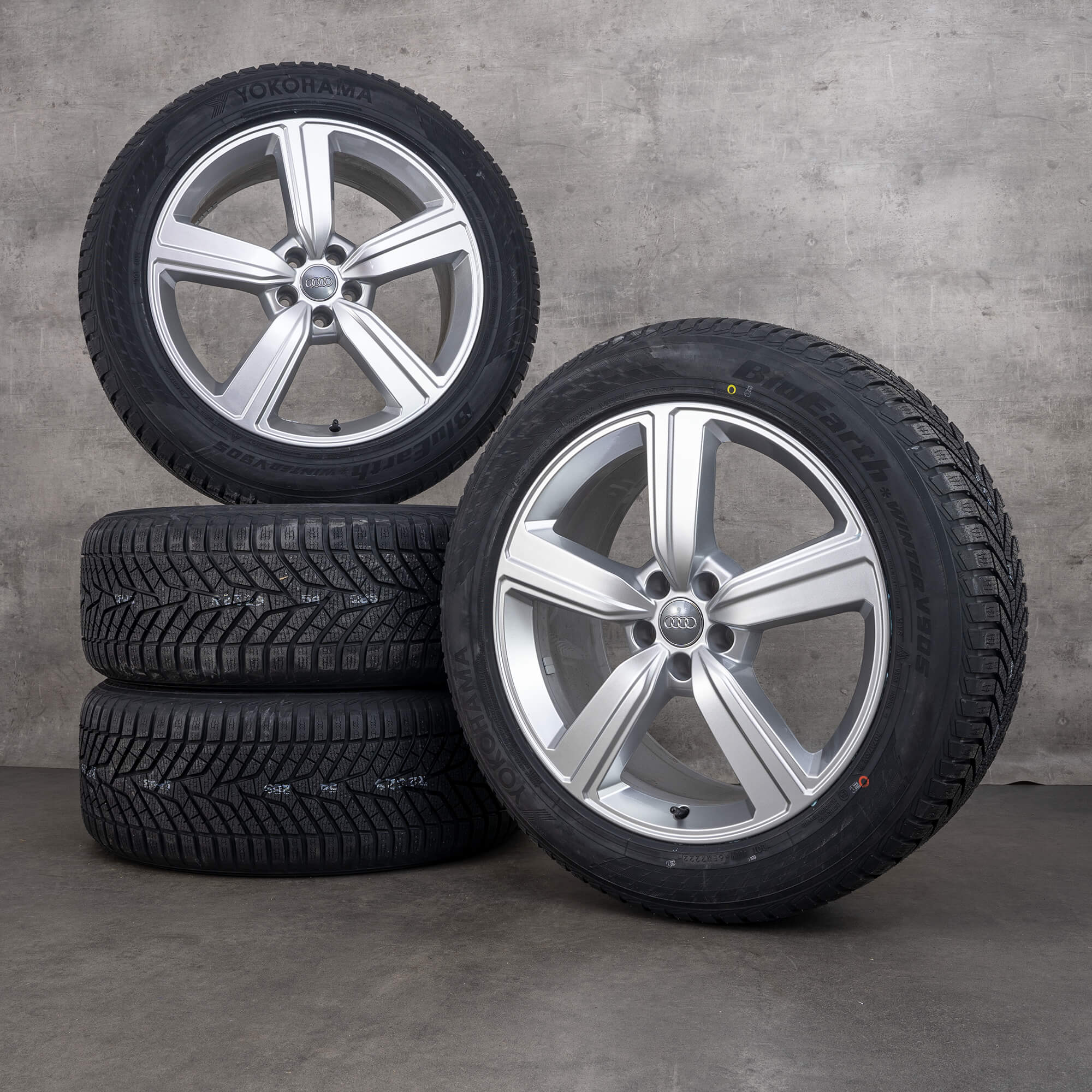 Audi 20 Inch Velgen Q8 E Tron Ge Winterbanden Wintervelgen 4ke601025s Nieuw