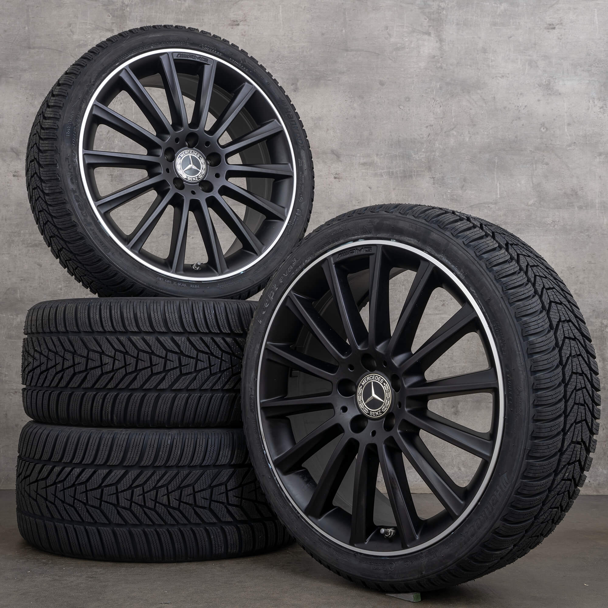AMG Mercedes Benz C-Class W205 C43 C450 winter wheels 19 inch tires