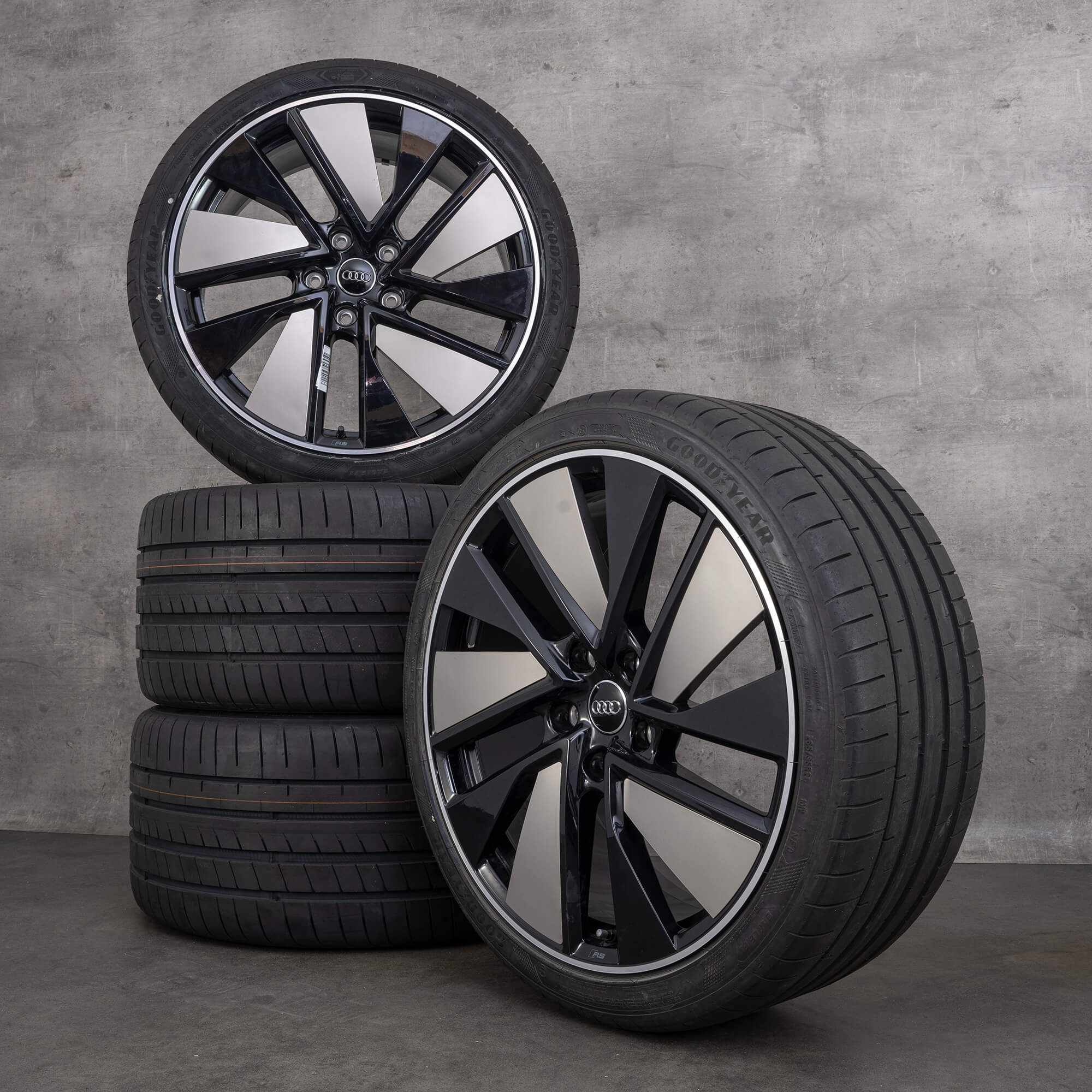 Audi 21 inch rims e-tron GT RS summer wheels alloy 4J3601025J 4J3601025K