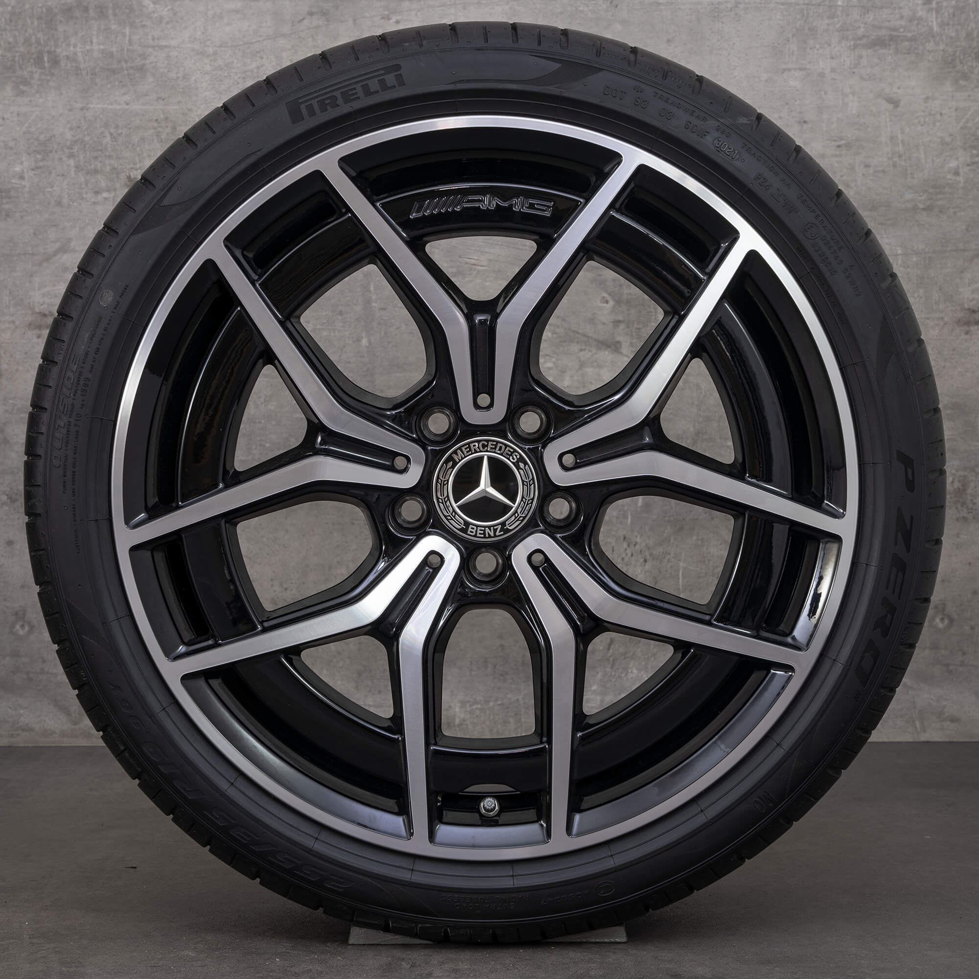 AMG 19 inch Mercedes Benz rims C-Class W206 S206 summer tires wheels