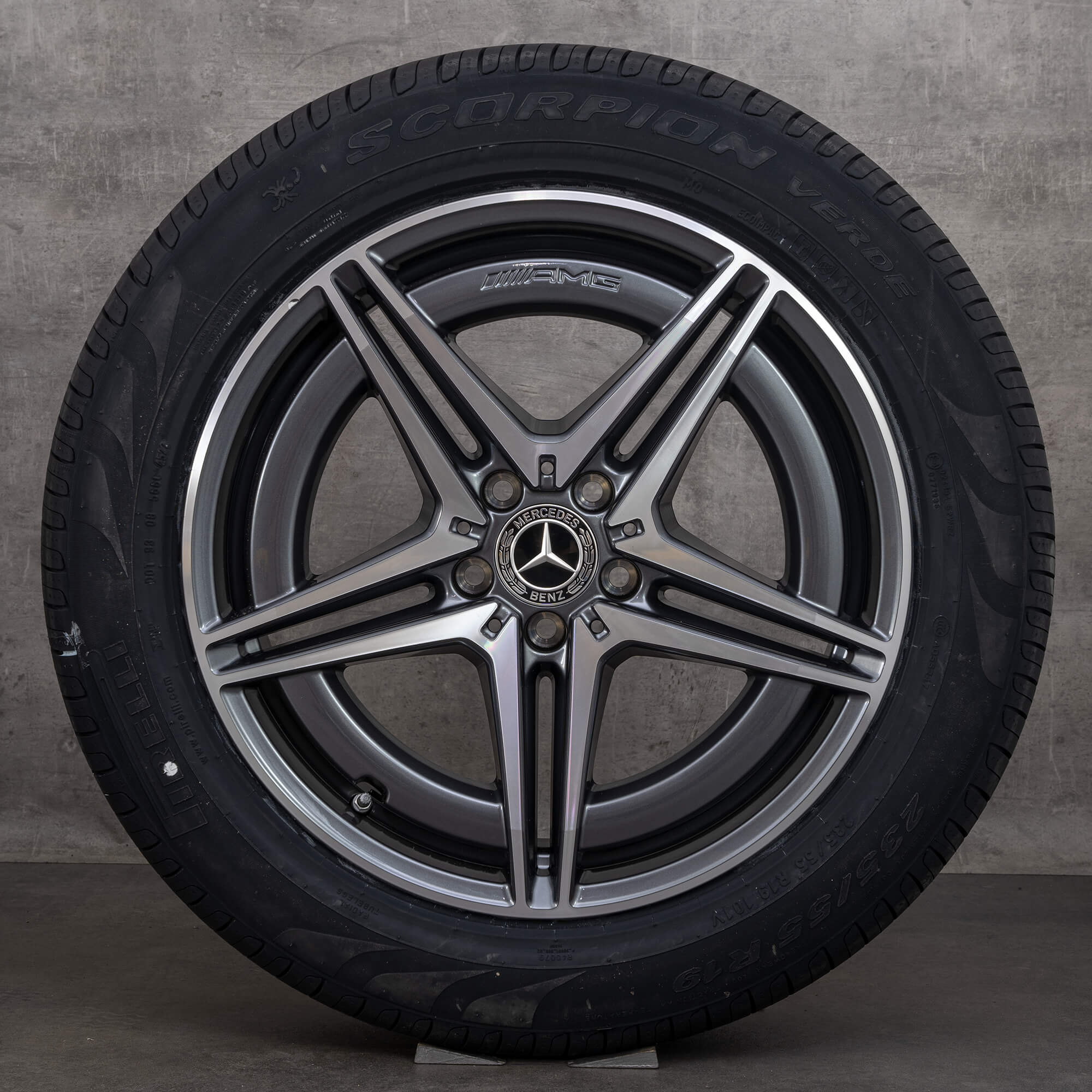 AMG 19 inch Mercedes rims EQC N293 summer tires A2934011400 A2934010700 NEW