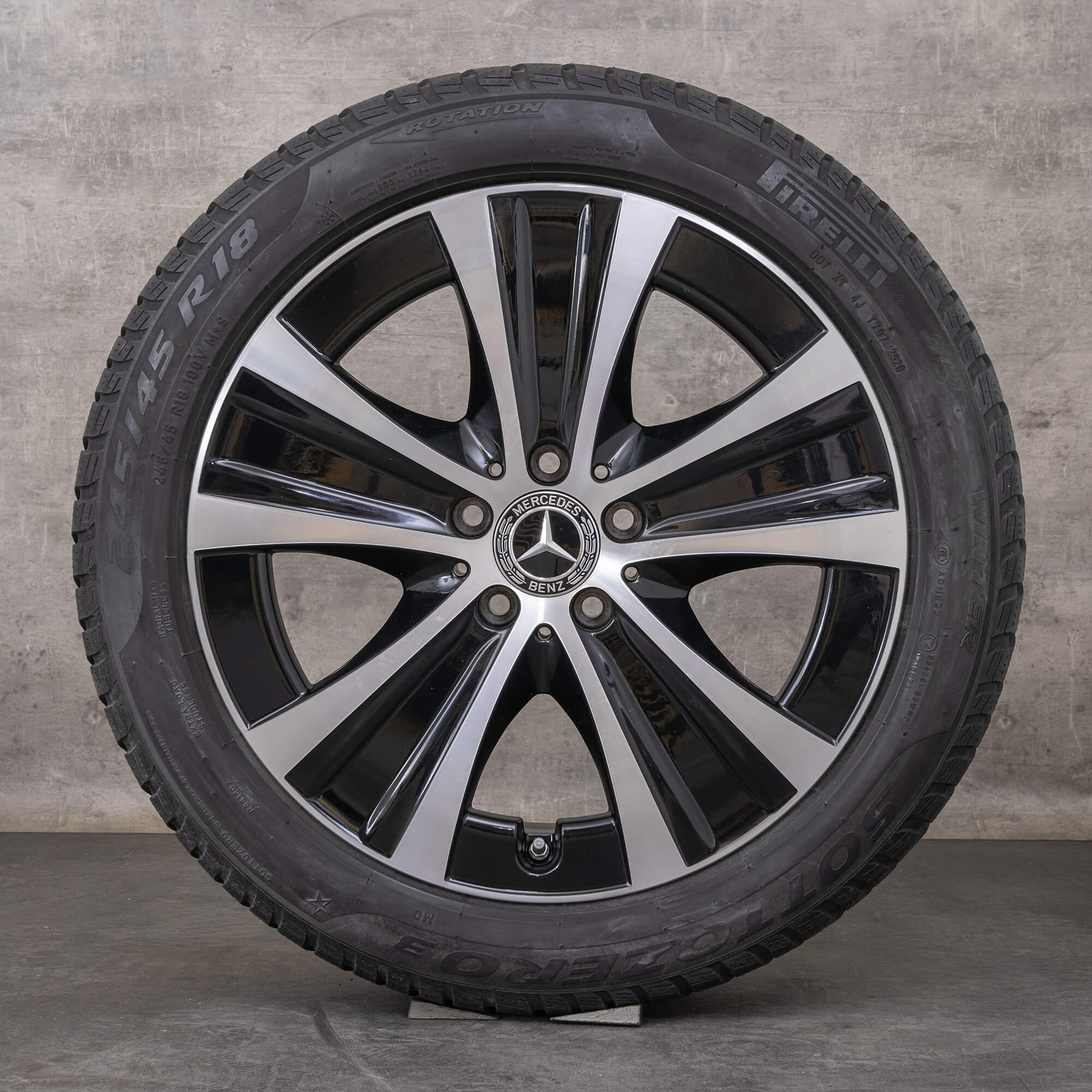 Original Mercedes Benz E-Klasse Winterräder 18 Zoll W213 S213 C238 A238 ...