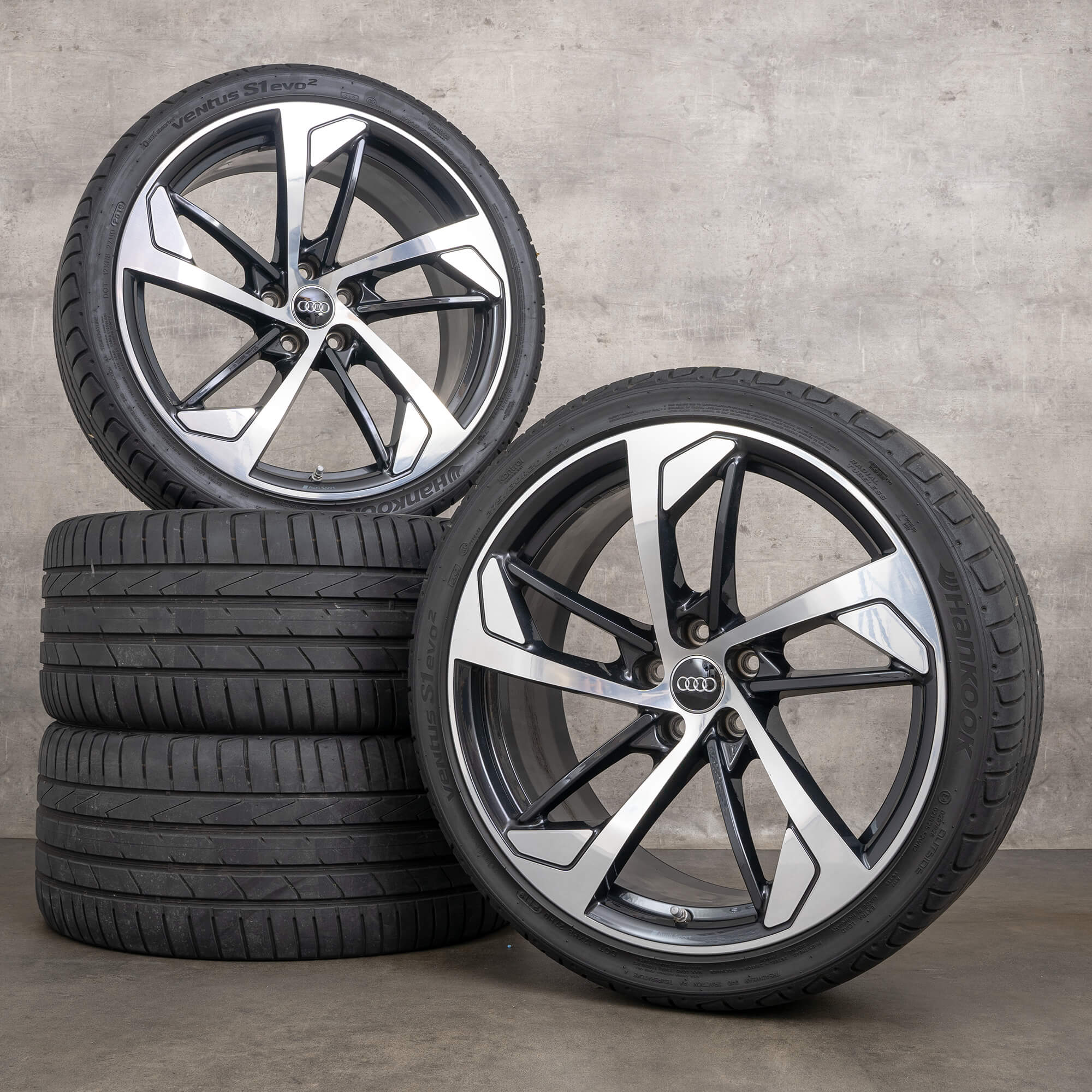 Audi RS4 8W RS5 B9 B8 Summer tires wheels 20 inch rims Rotor 8W0601025CL