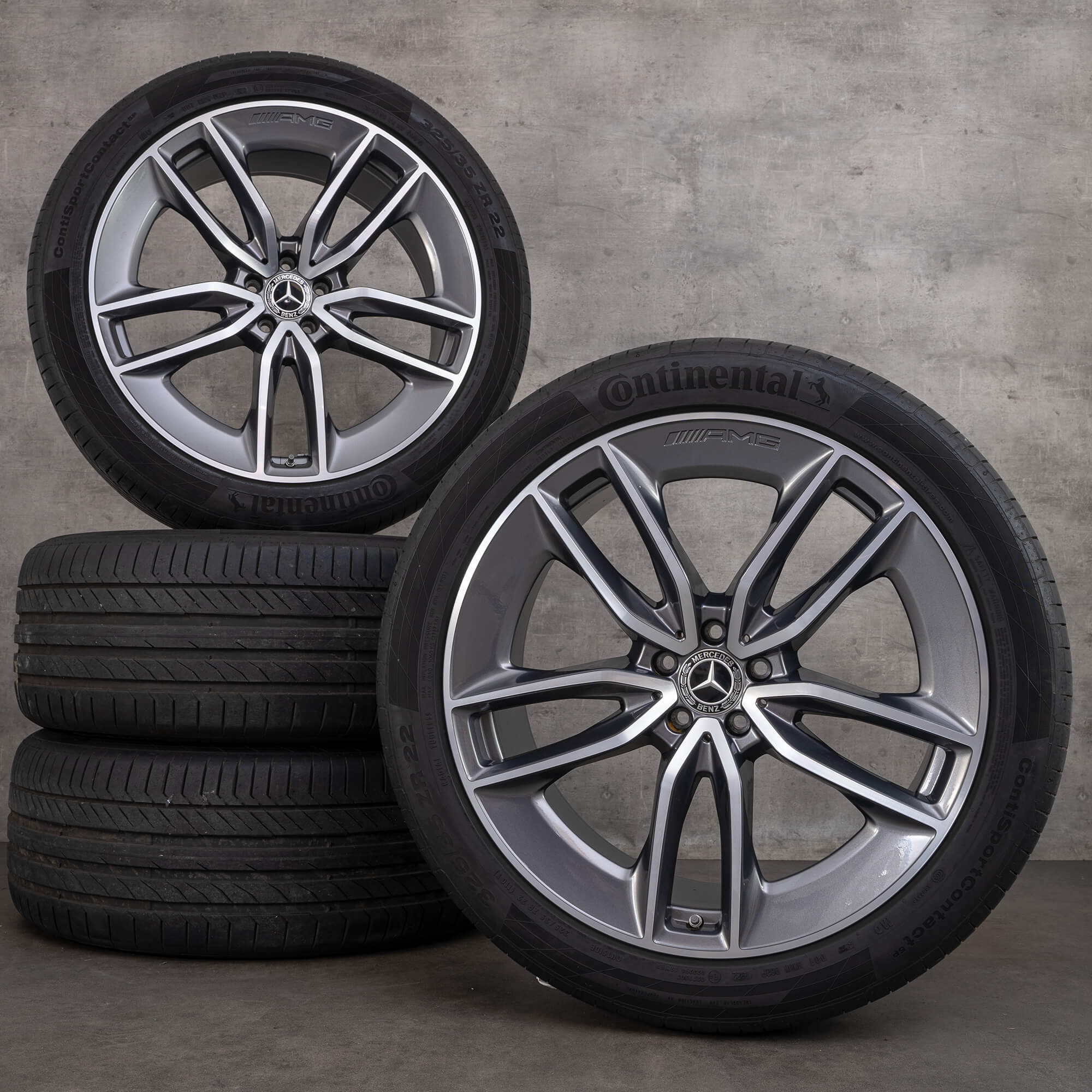 AMG Mercedes Benz GLE W167 V167 summer tires wheels 22 inch rims