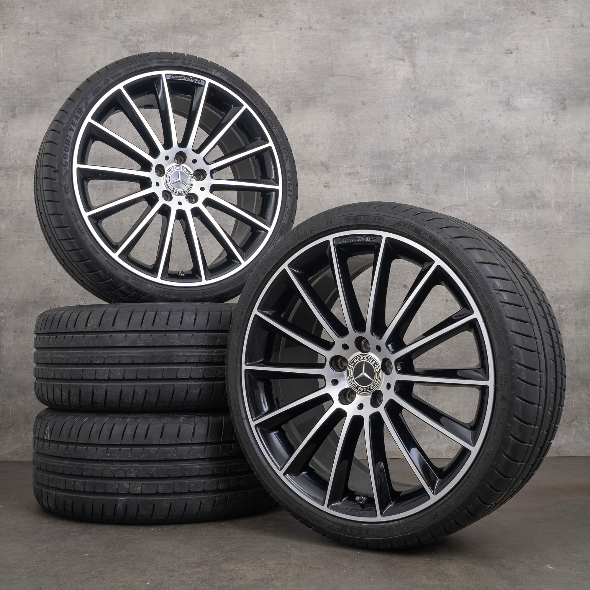 AMG Mercedes Benz E-Class W213 S213 C238 A238 summer wheels 20 inch tires