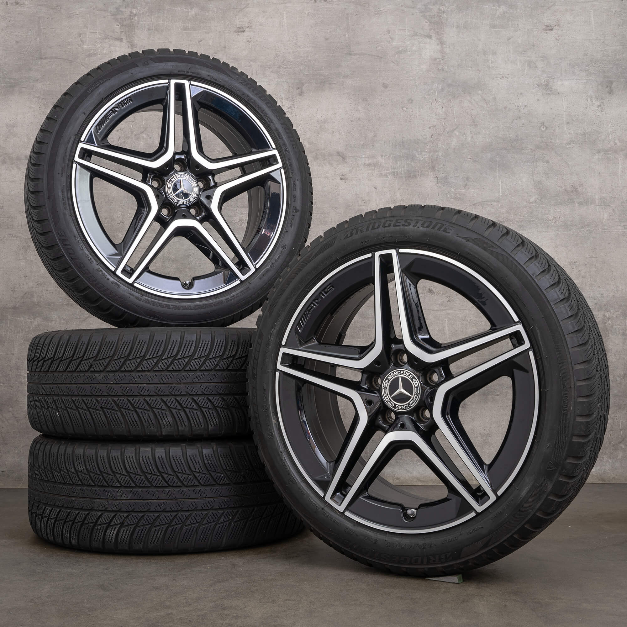 AMG Mercedes AB class W177 W247 CLA C118 X118 winter wheels 18 inch rims