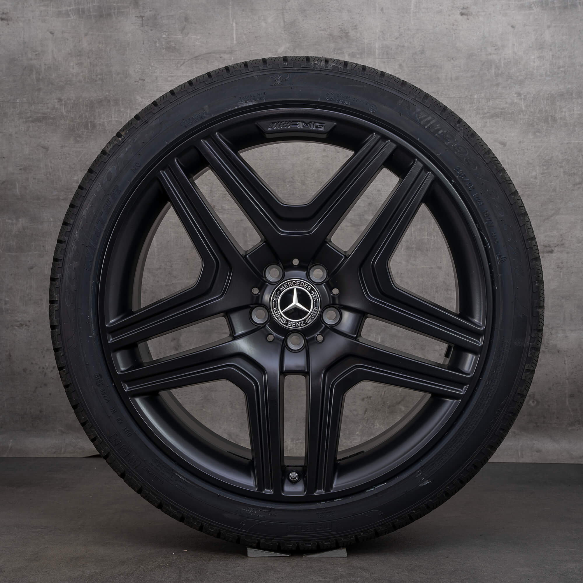 AMG 21 inch Mercedes GLE 63 ML63 W166 winter tires wheels A1664011400 NEW