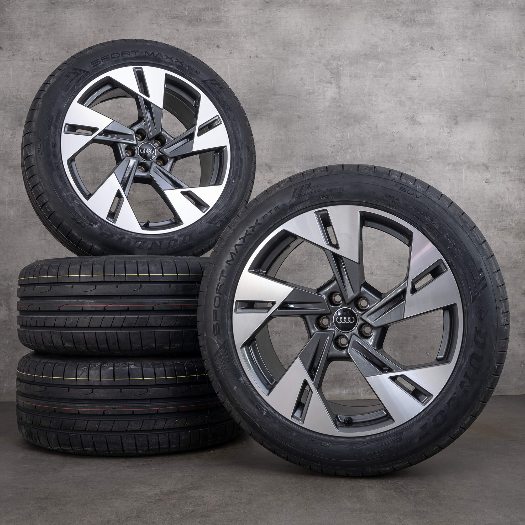 Audi 20 inch rims Q8 e-tron GE summer tires wheels alloy 4KE601025T NEW