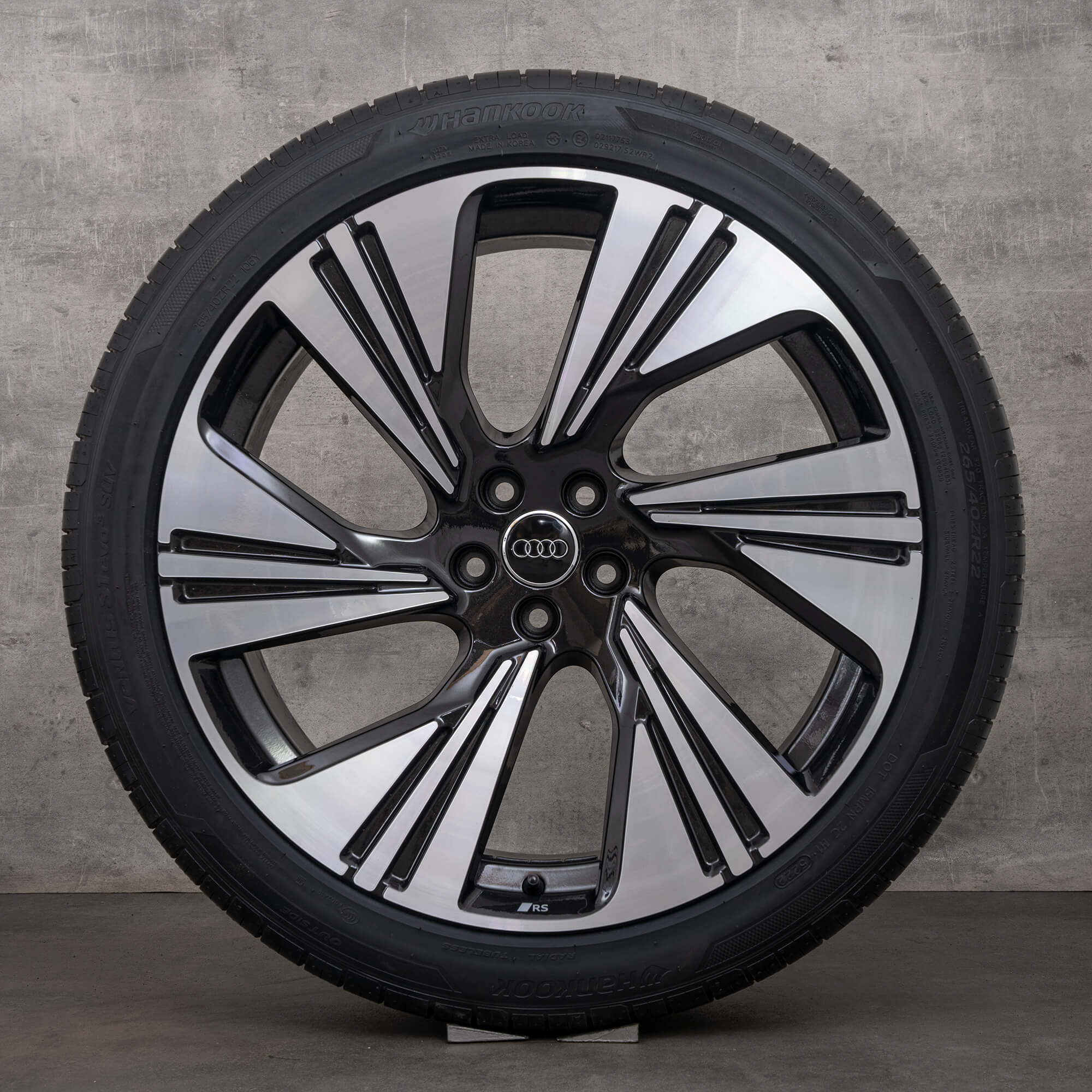 Audi e-tron Q8 SQ8 summer tires wheels 22 inch alloy rims 4KE601025AM NEW
