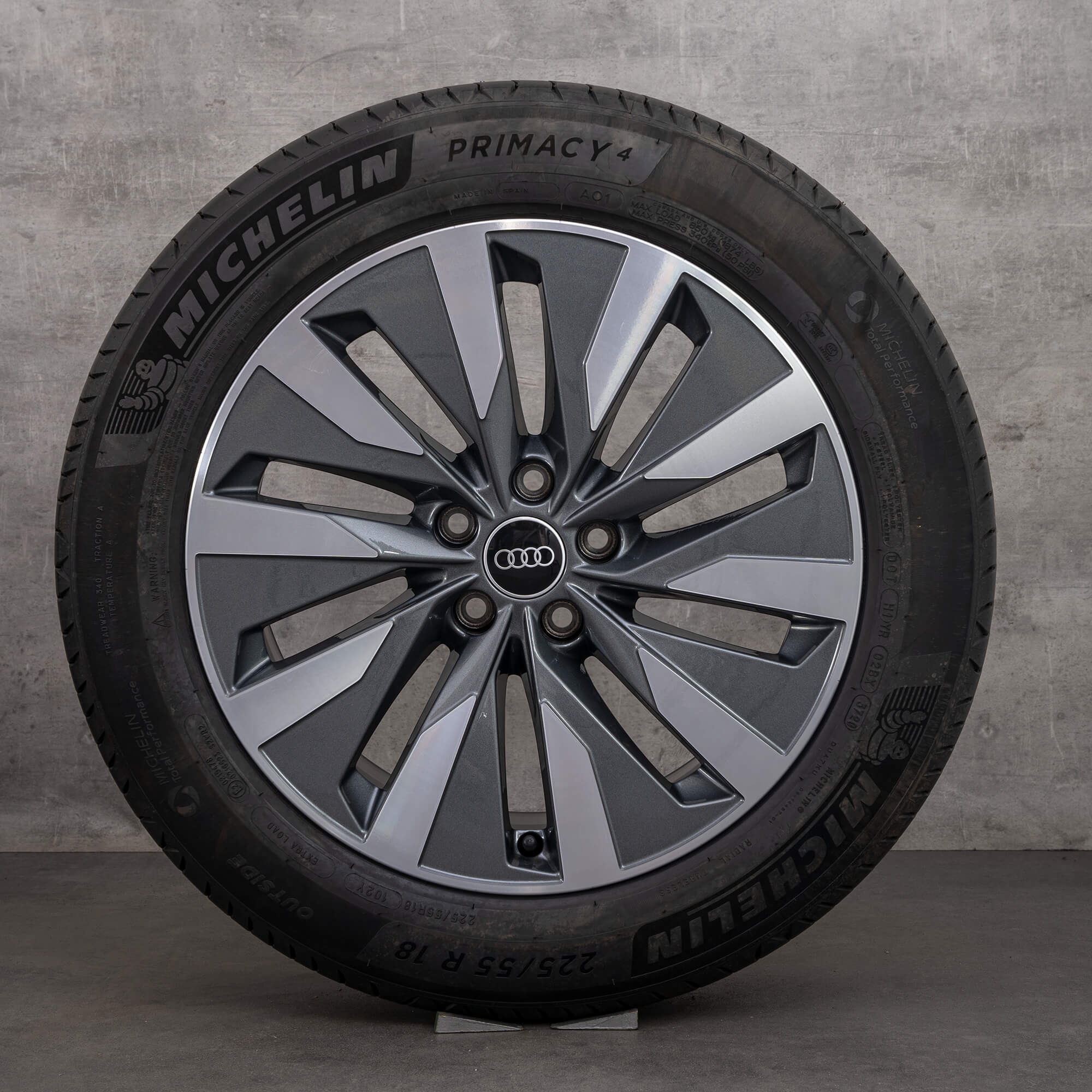 Audi A6 4K C8 summer wheels 18 inch tires Aero rims 4K0601025B