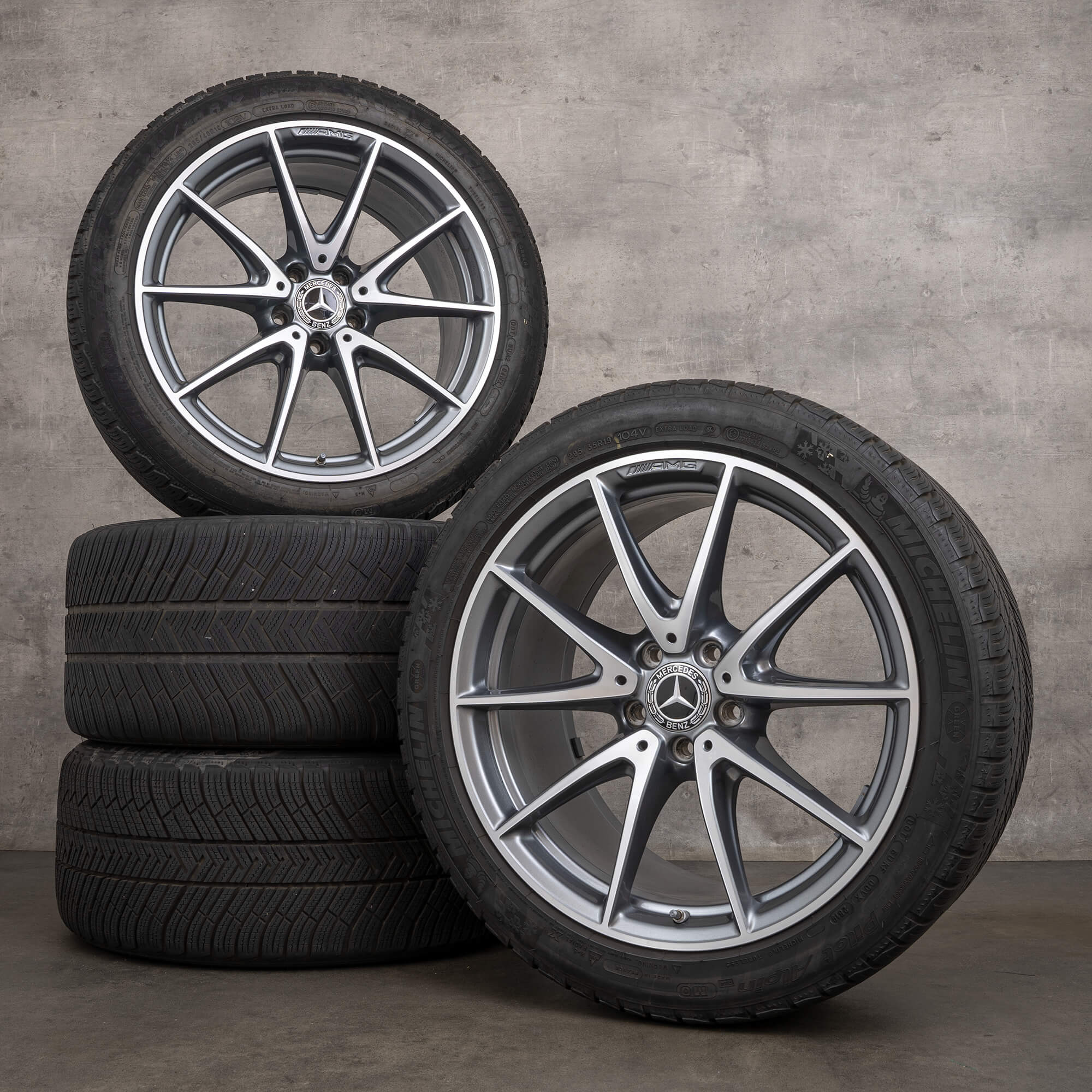 AMG Mercedes-Benz W213 S213 E63 & S winter wheels 19 inch rims tires