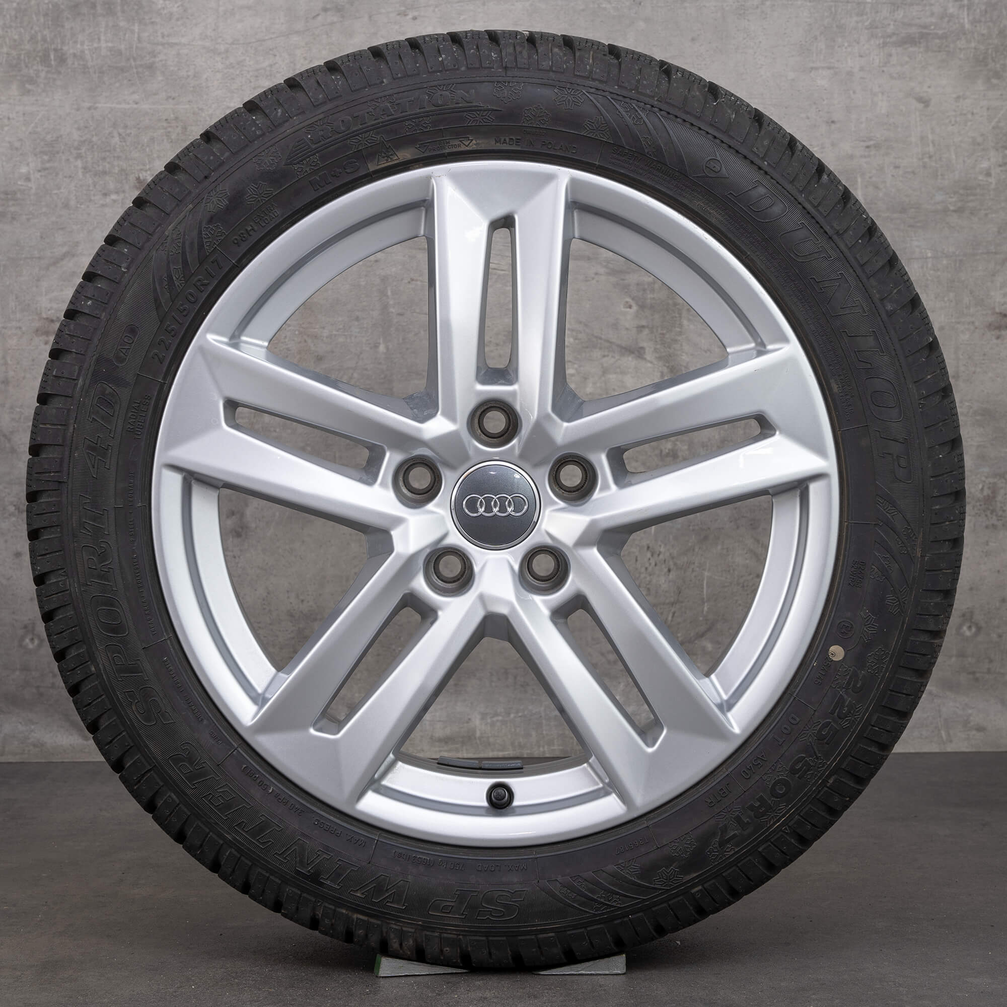 Audi 17 inch rims A4 8W B9 winter tires OEM wheels 8W0601025P