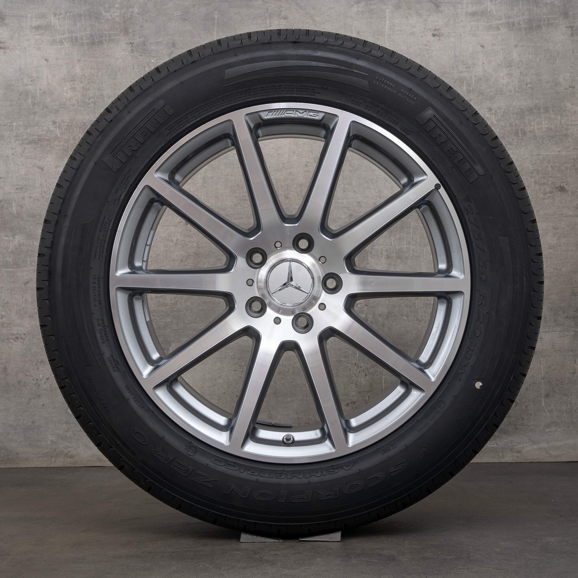 AMG Mercedes Benz G-Class W463A G63 summer wheels 20 inch rims tires