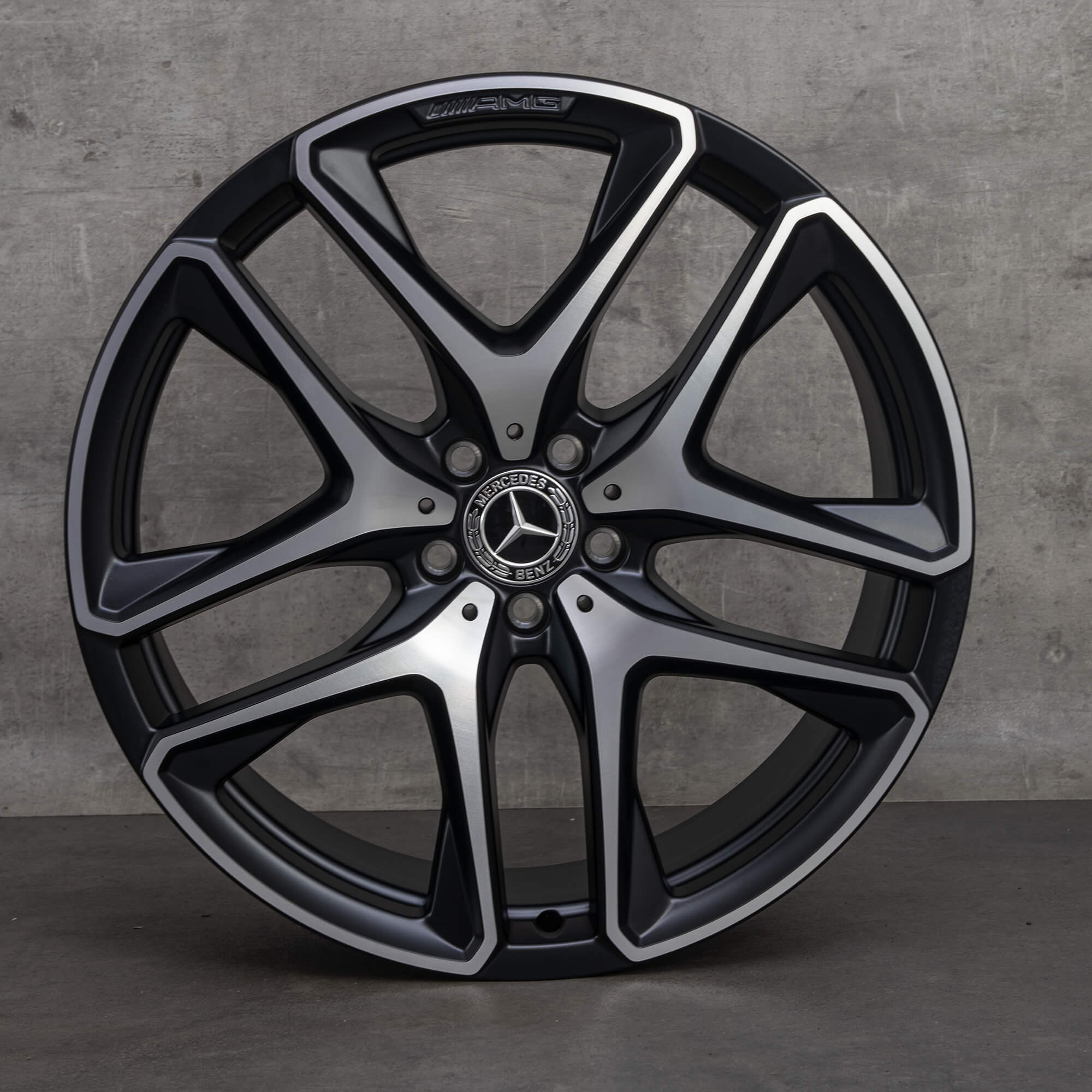 Mercedes AMG 21 inch rims GLE 53 SUV V167 A1674014200 A1674014300 black NEW