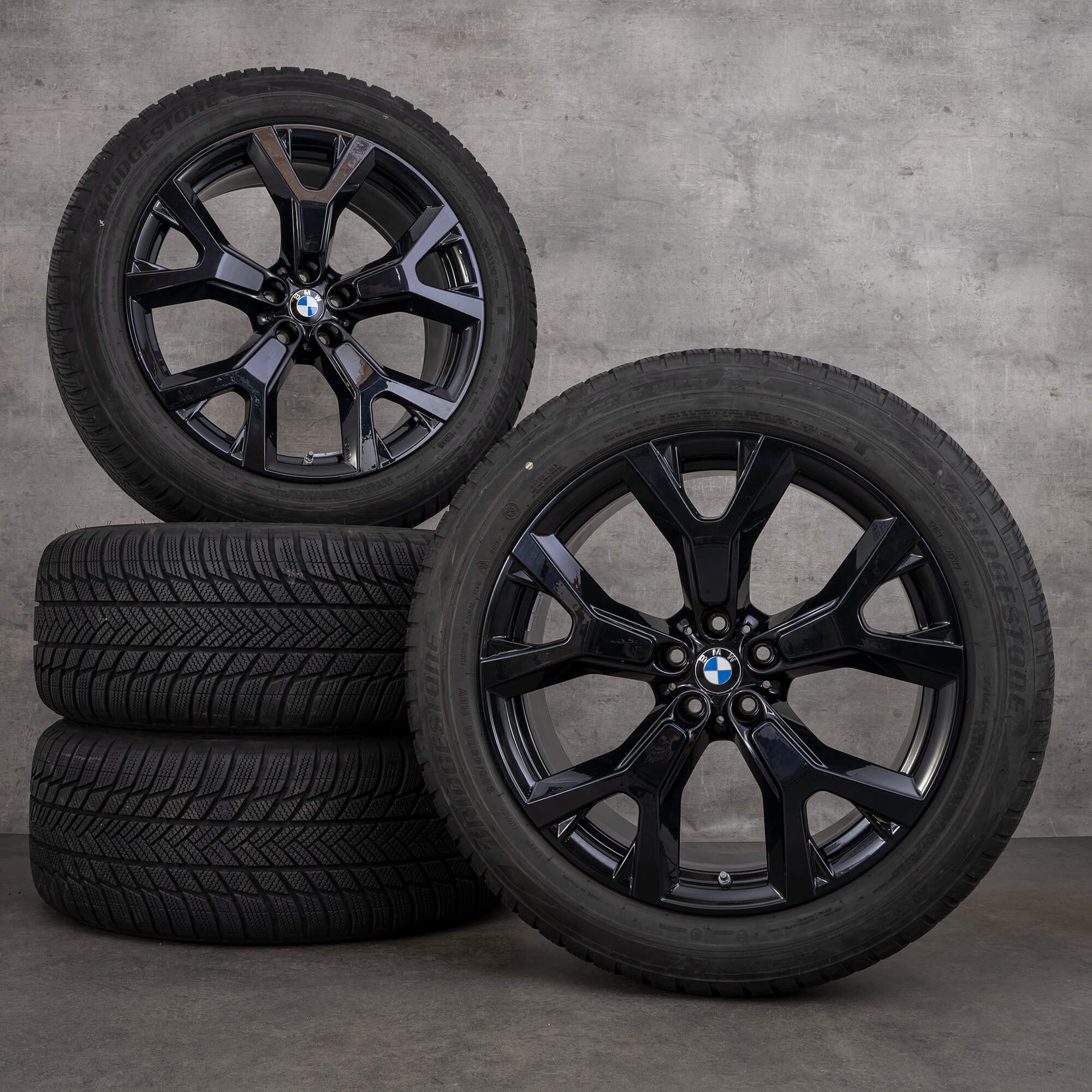 BMW 21 inch rims X7 G07 Styling 752 winter tires OEM wheels 6885461