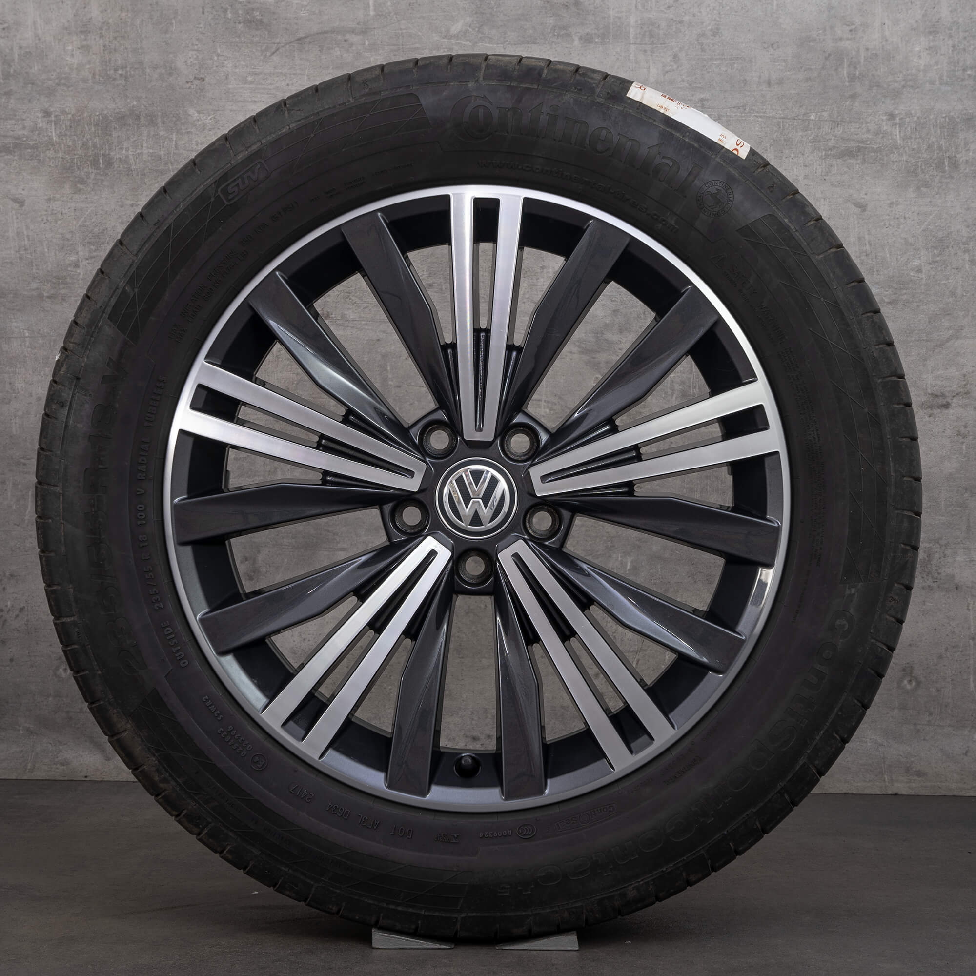 VW Tiguan II & Allspace 5NA summer wheels 18 inch rims Nice 5NN601025L