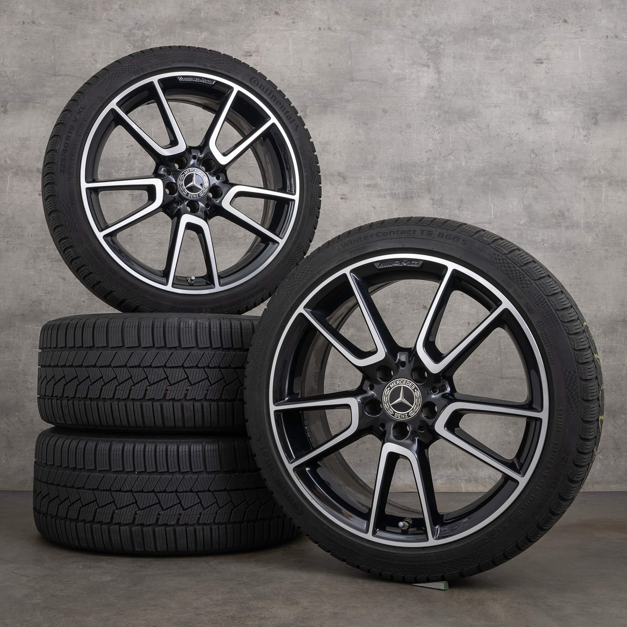 AMG Mercedes C-Class C43 & 450 Sport W205 winter wheels 19 inch alloy rims