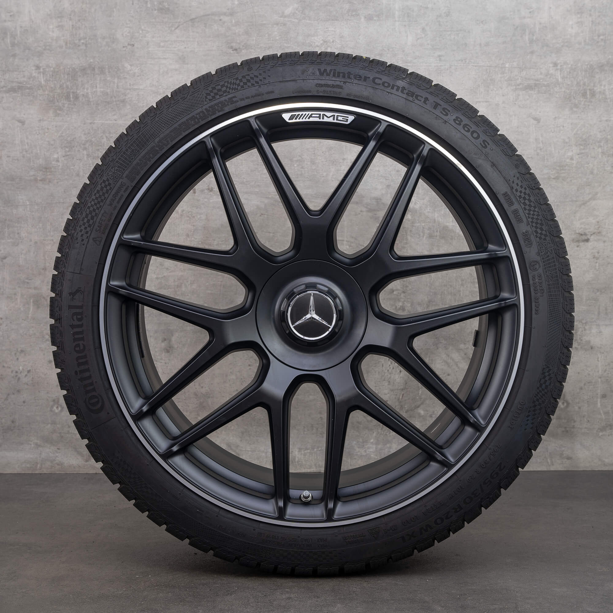AMG 20 inch Mercedes rims E-Class W213 S213 E63 & S winter tires wheels