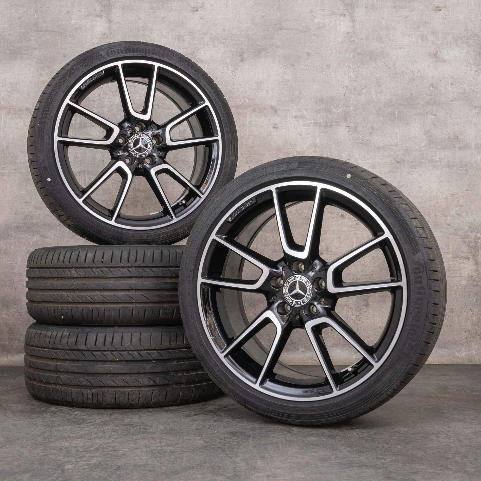 OEM Mercedes Benz C-Class AMG Rims 19 inch W205 S205 C205 A205 Summer ...