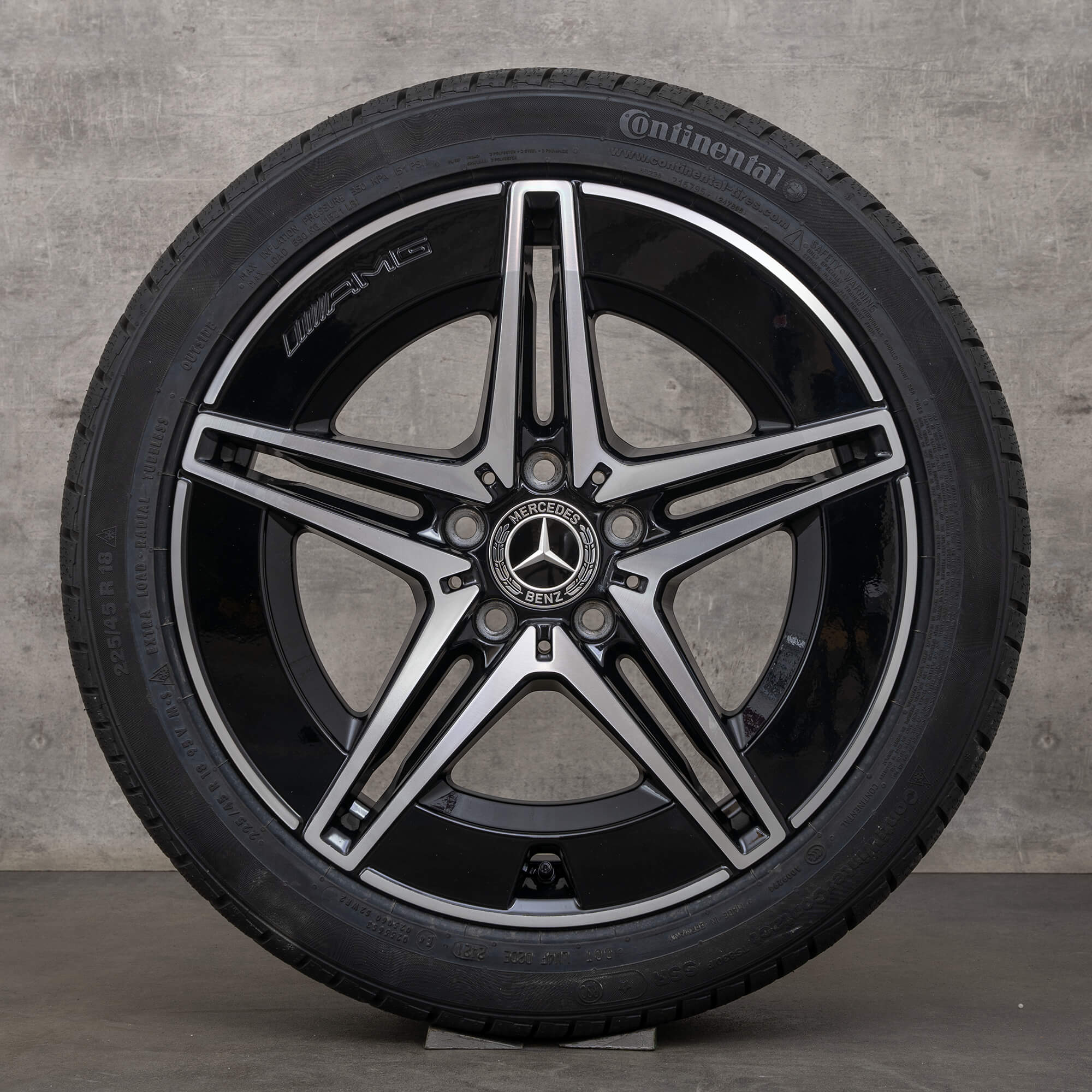 AMG Mercedes C-Class Hybrid W206 S206 C300e C400e winter wheels 18 inch ...