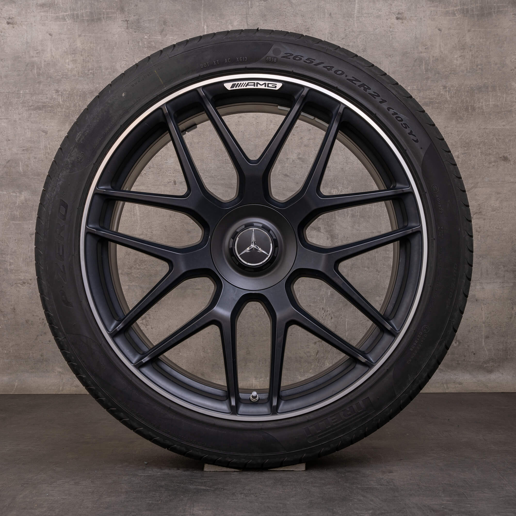 Original Mercedes Benz GLC 63 & S AMG jante vară 21 inch C253 X253 ...