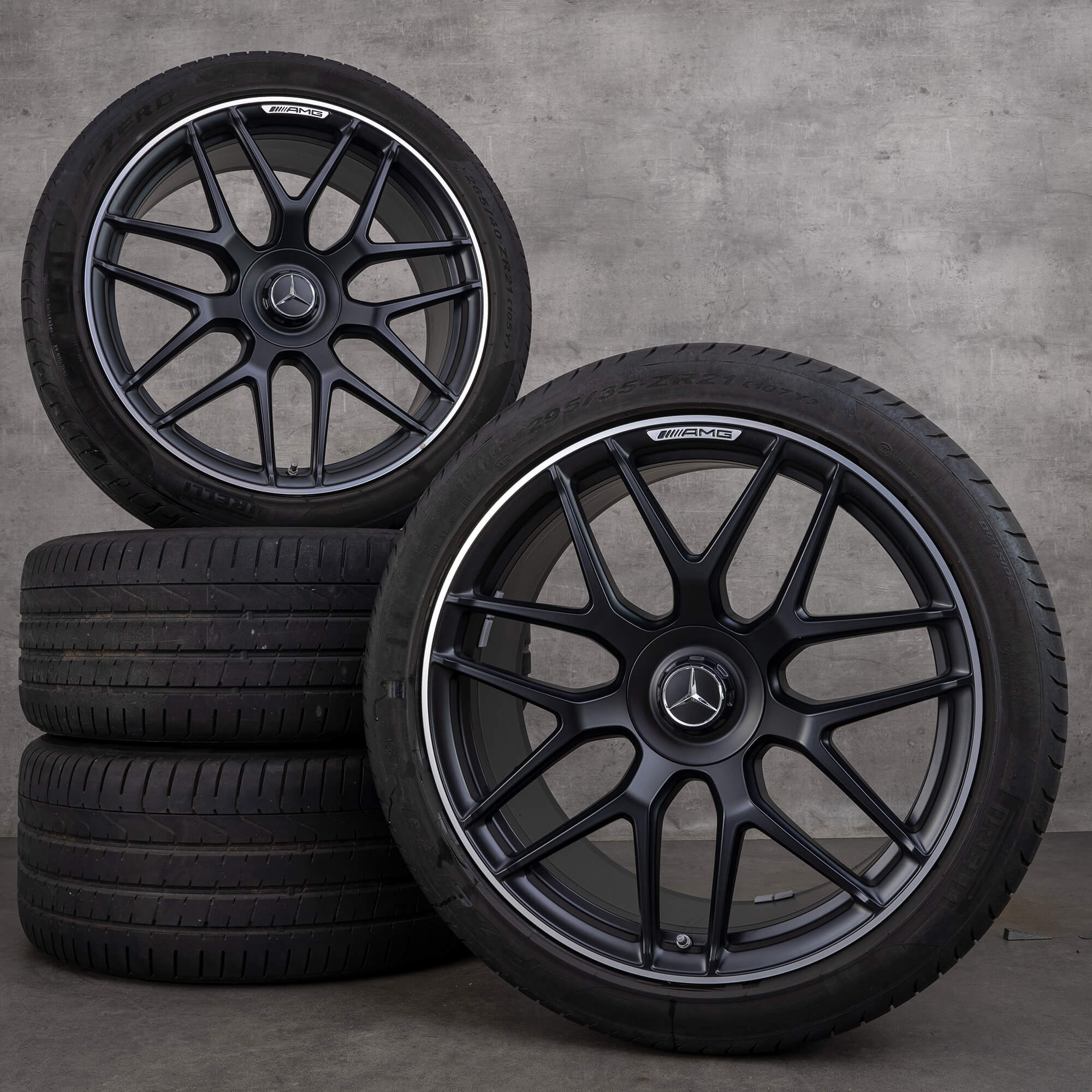 21 inch rims Mercedes GLC 63 & 63S AMG C253 X253 summer tires wheels