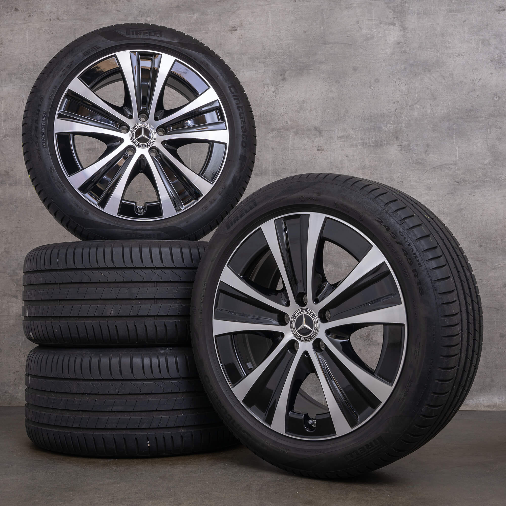 OEM Mercedes Benz E-Class wheels 18 inch W213 S213 E300de E300e summer ...