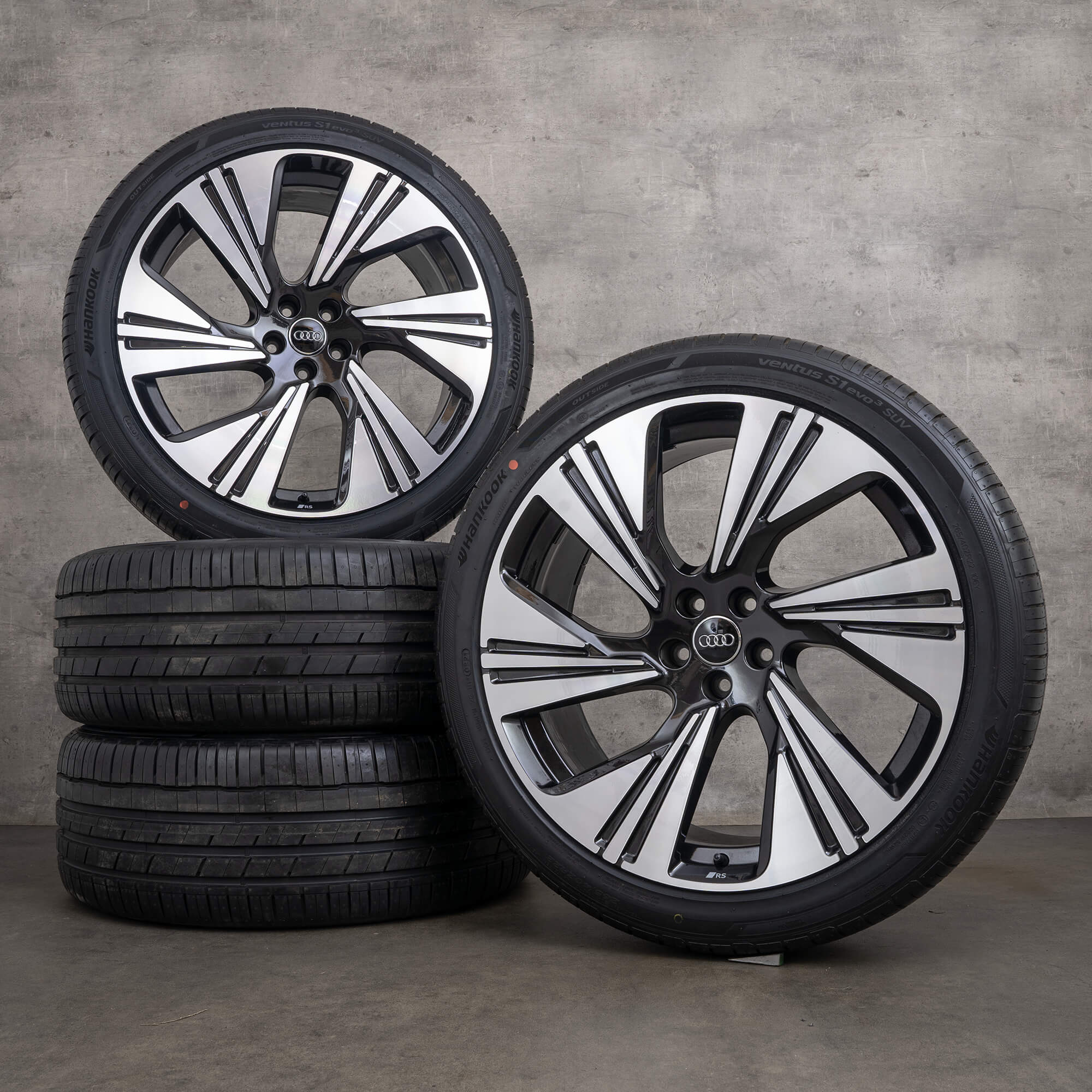 Audi e-tron Q8 SQ8 summer tires wheels 22 inch alloy rims 4KE601025AM NEW