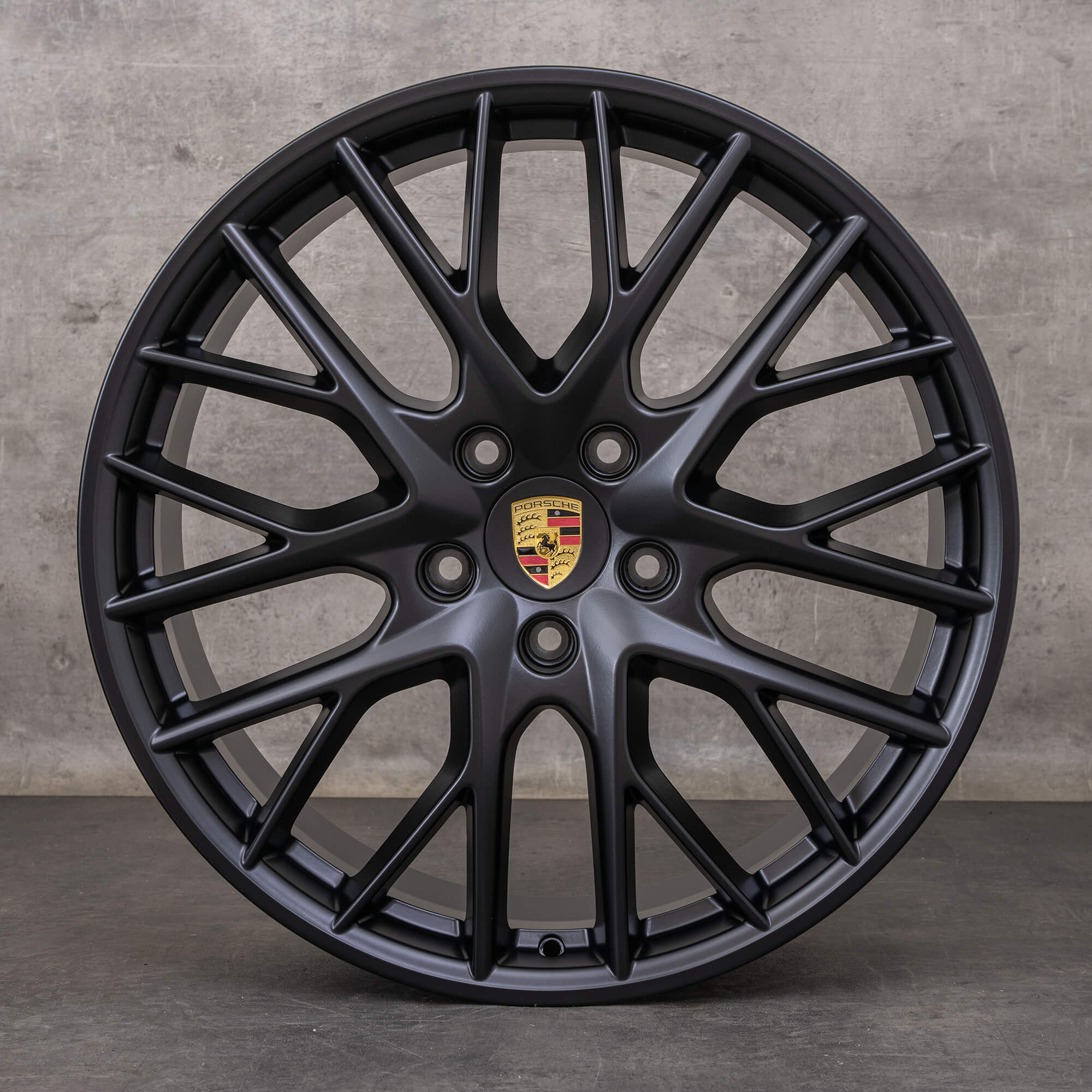 OEM Porsche Panamera Rims 21 inch 971 G2 971601025D 971698025A black matt