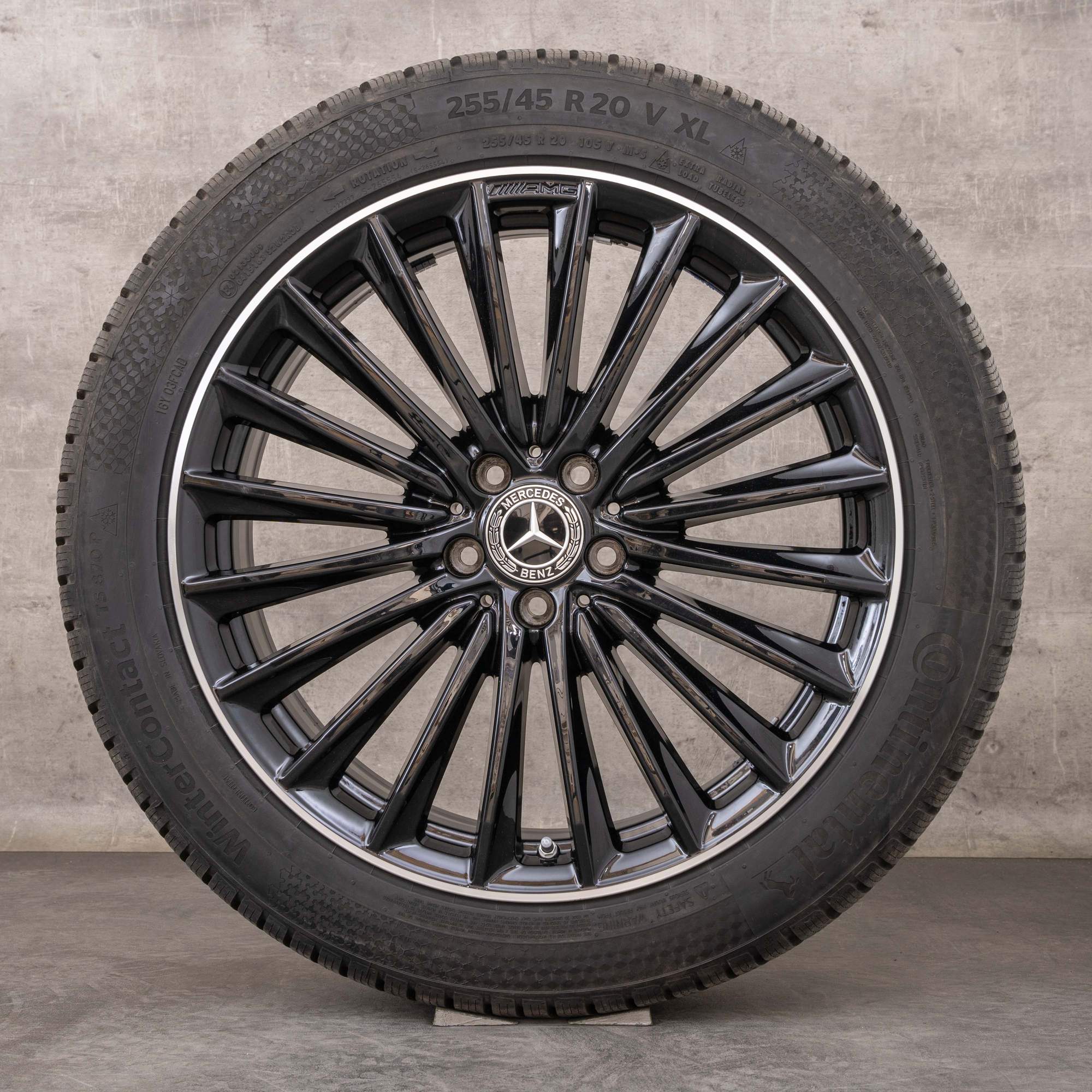 Original Mercedes Benz GLC AMG hjul 20 tum X254 C254 sommarhjul ...