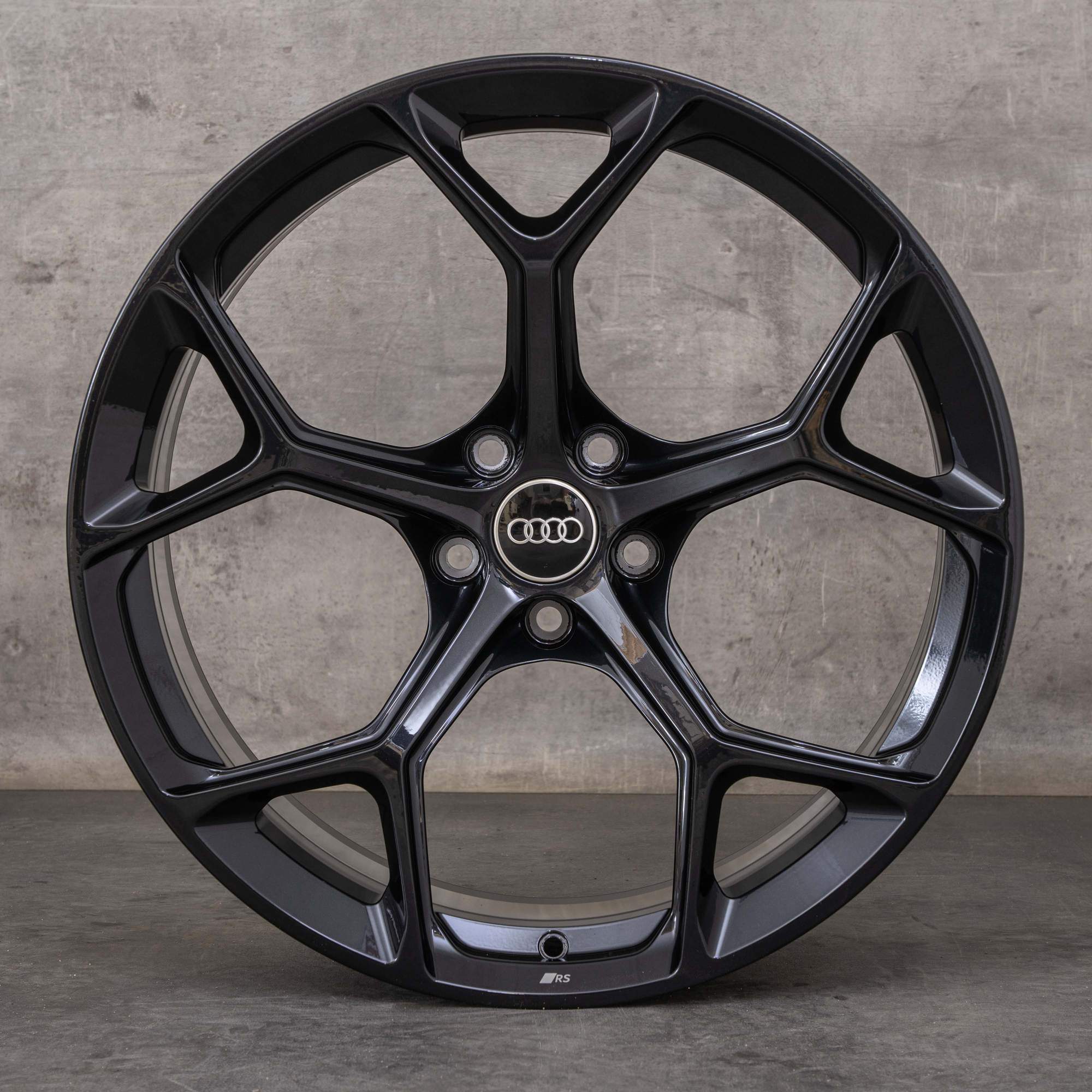 OEM Audi RS4 RS5 Rims 20 inch B9 8W F5 8W0601025GJ granite glossy