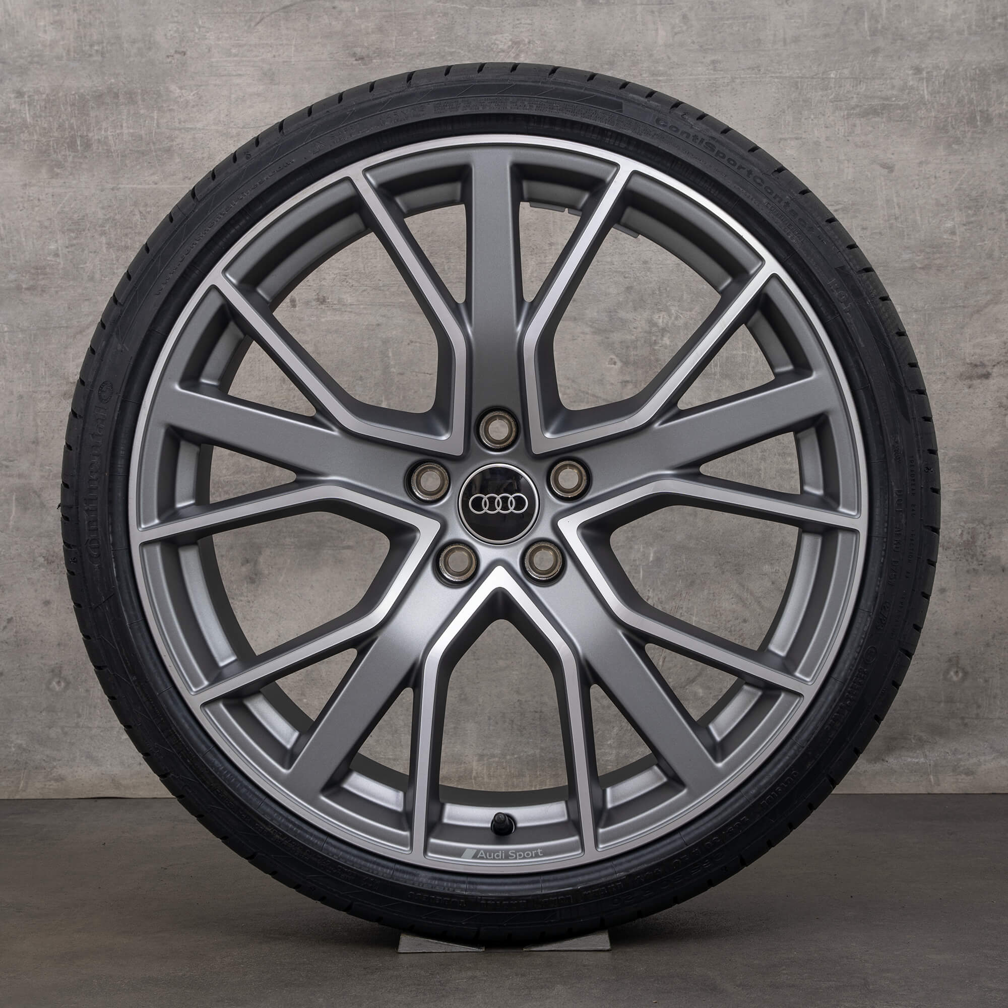 Audi A5 S5 B9 F5 8W summer wheels tires 20 inch alloy rims 8W0601025EG New