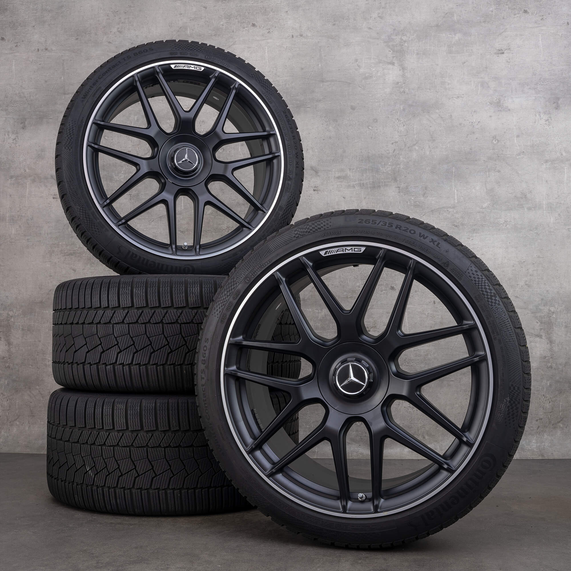 AMG 20 Zoll Mercedes Felgen E-Klasse W213 S213 E63 & S Winterreifen Winterräder