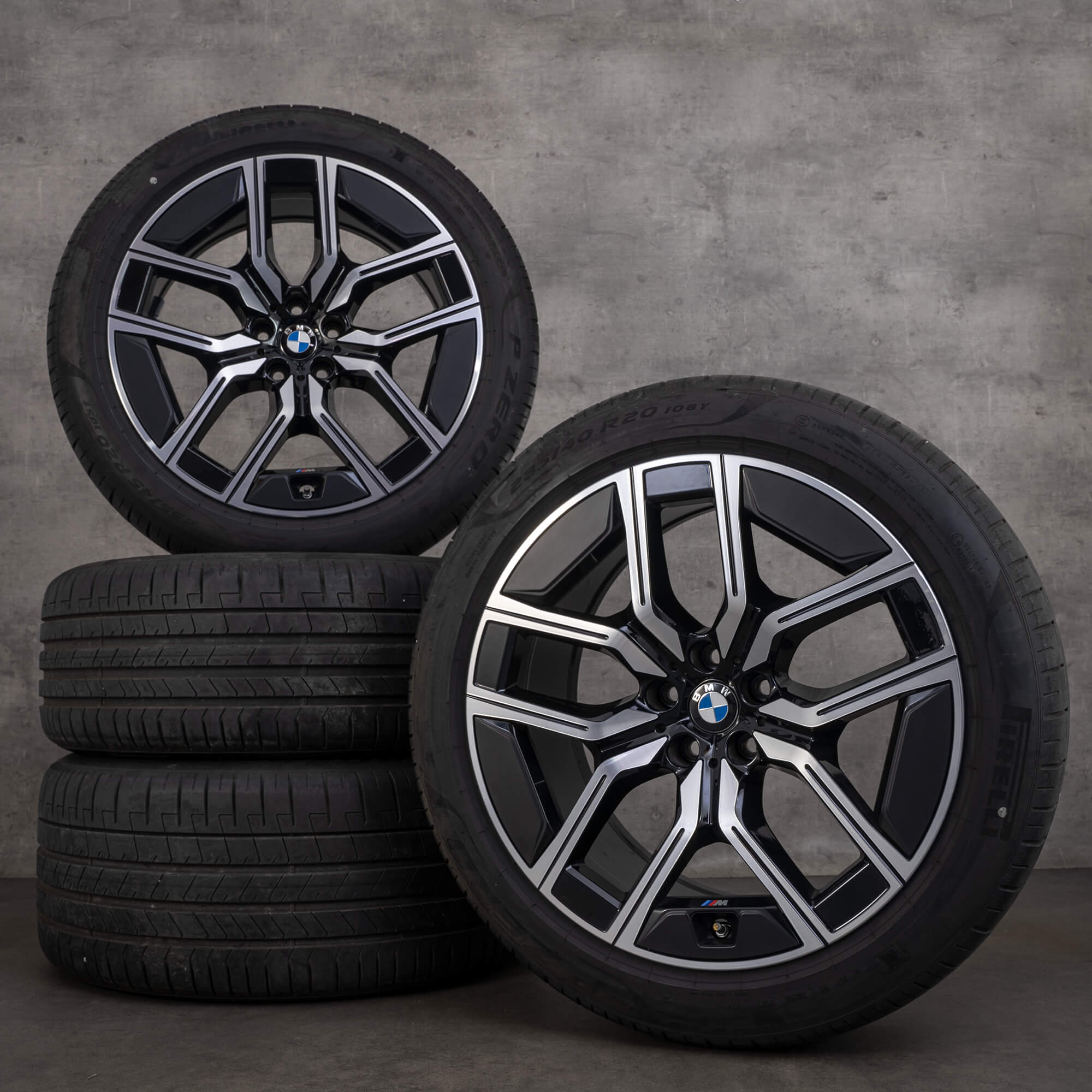 Original BMW 7er i7 X3 Felgen 20 Zoll Sommerräder G70 G45 Styling 907 M ...