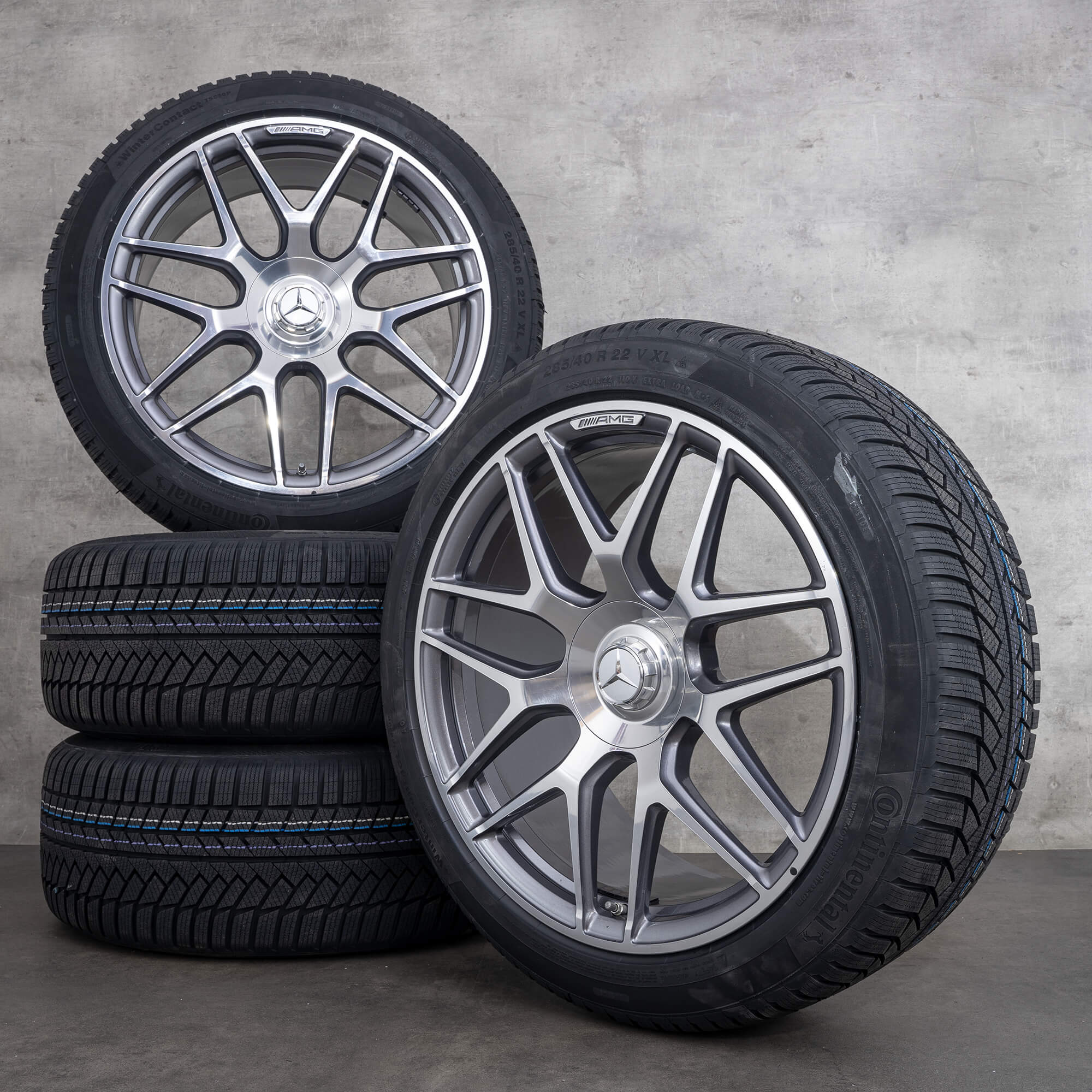 OEM Mercedes Benz G-Class AMG winter wheels 22 inch W463A G63 rims ...