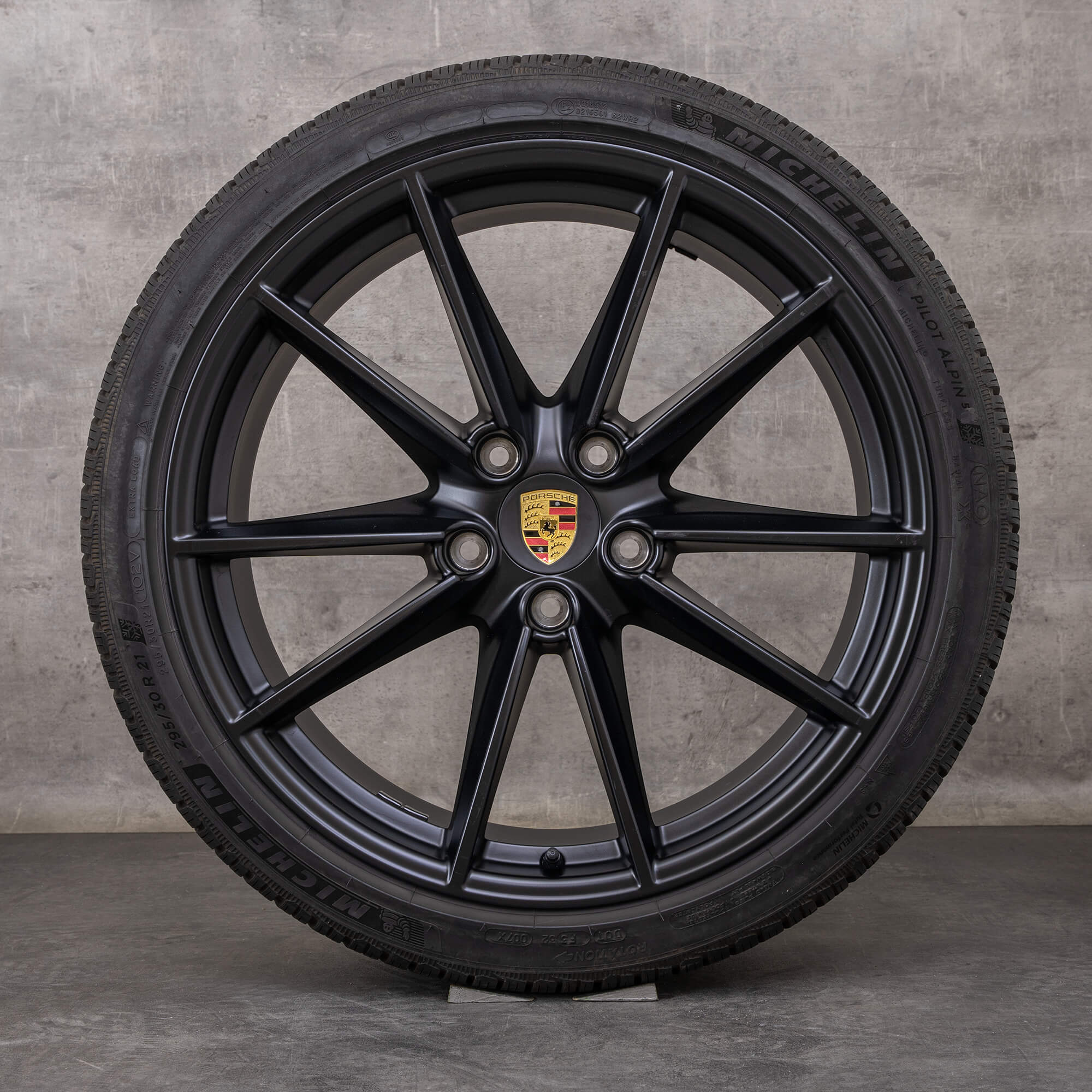 Original Porsche 911 zimní pneu s disky 20 21 palců 992 I ráfky na auto ...