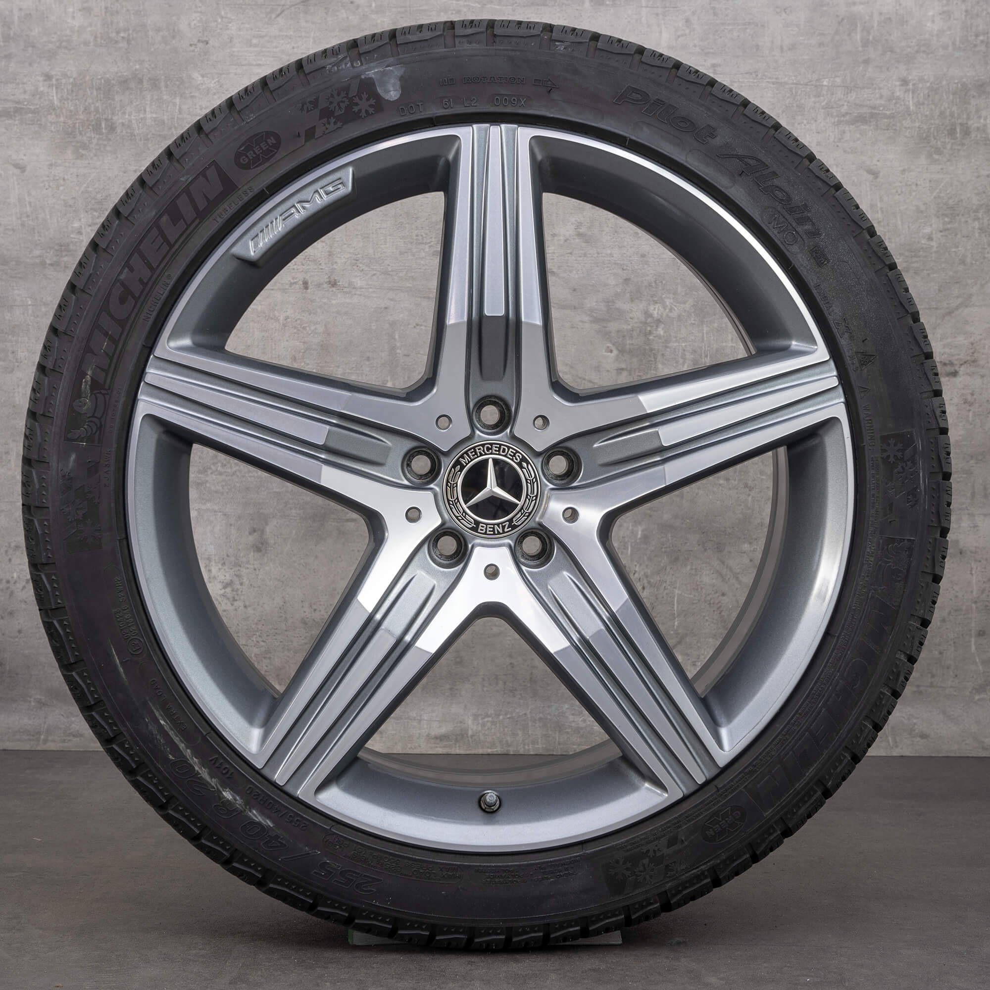 AMG 20 inch Mercedes Benz S-Class S63 S65 W222 winter tires wheels