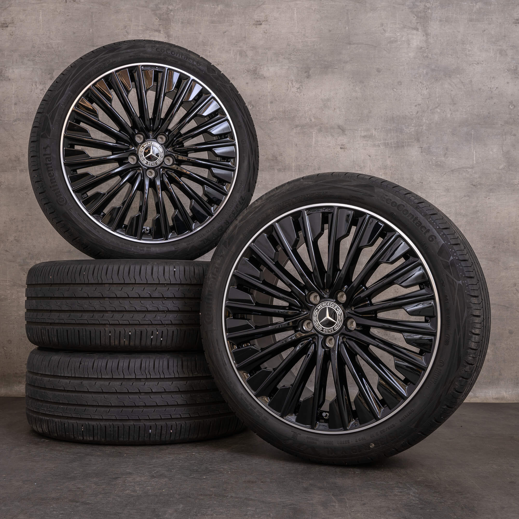 OEM Mercedes Benz CLE AMG snow tire packages 19 inch C236 A236 Rims ...