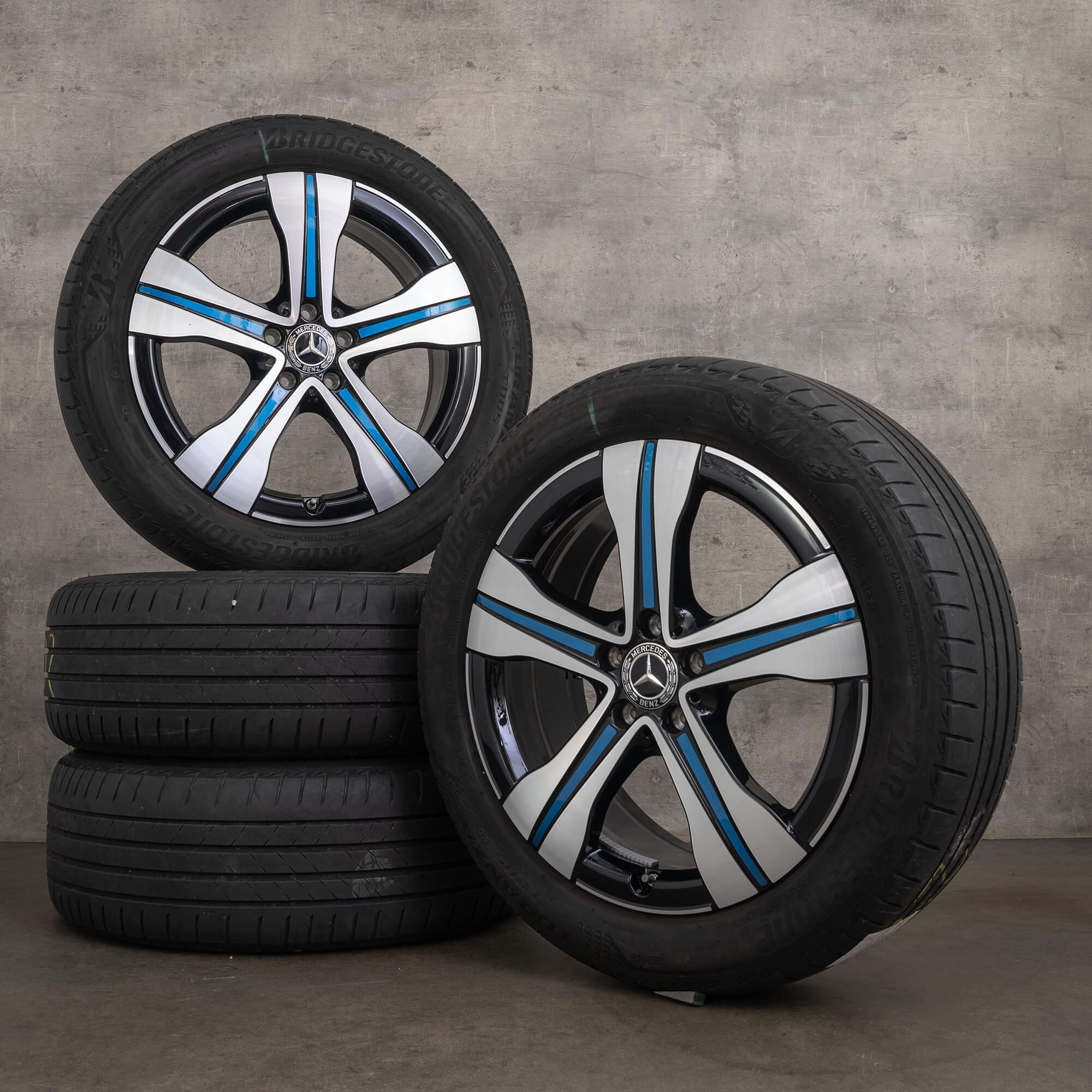 OEM Mercedes Benz EQA EQB rims 19 inch H243 X243 summer wheels ...