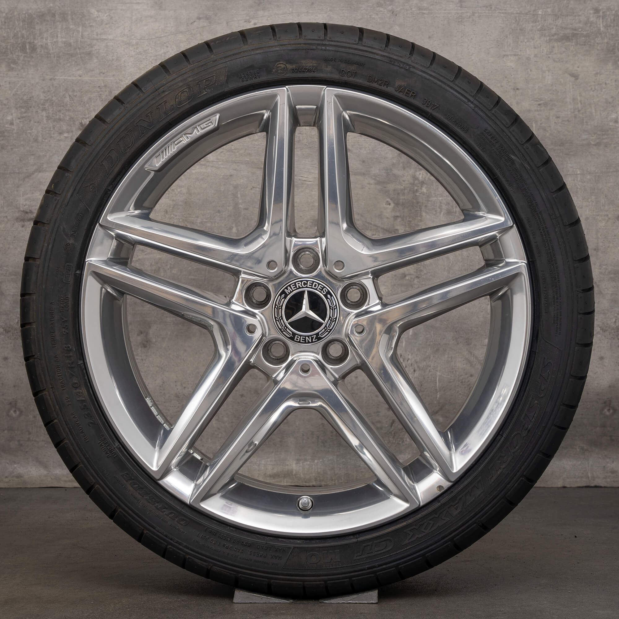 AMG Mercedes Benz 18 inch rims A-Class A45 CLA45 250 W176 W117 summer ...
