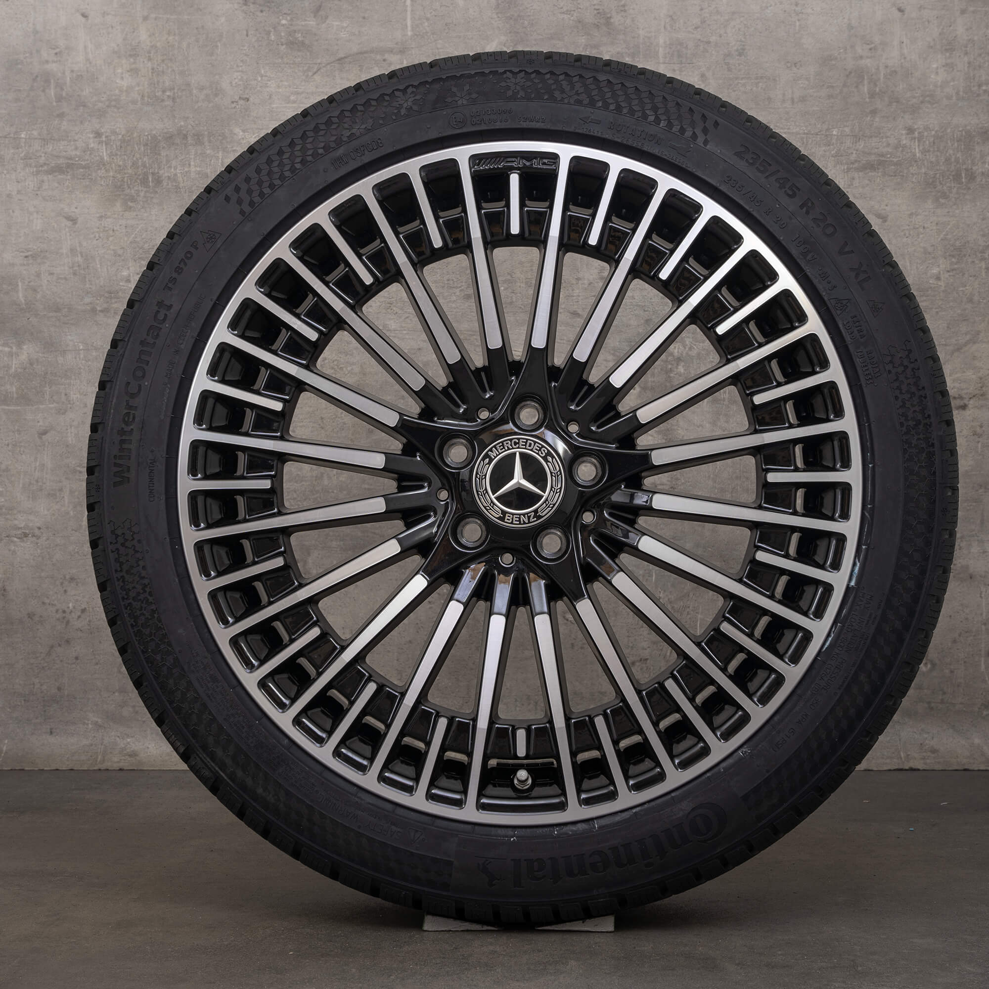 AMG Mercedes Benz EQA H243 EQB X243 winter wheels tires 20 inches ...