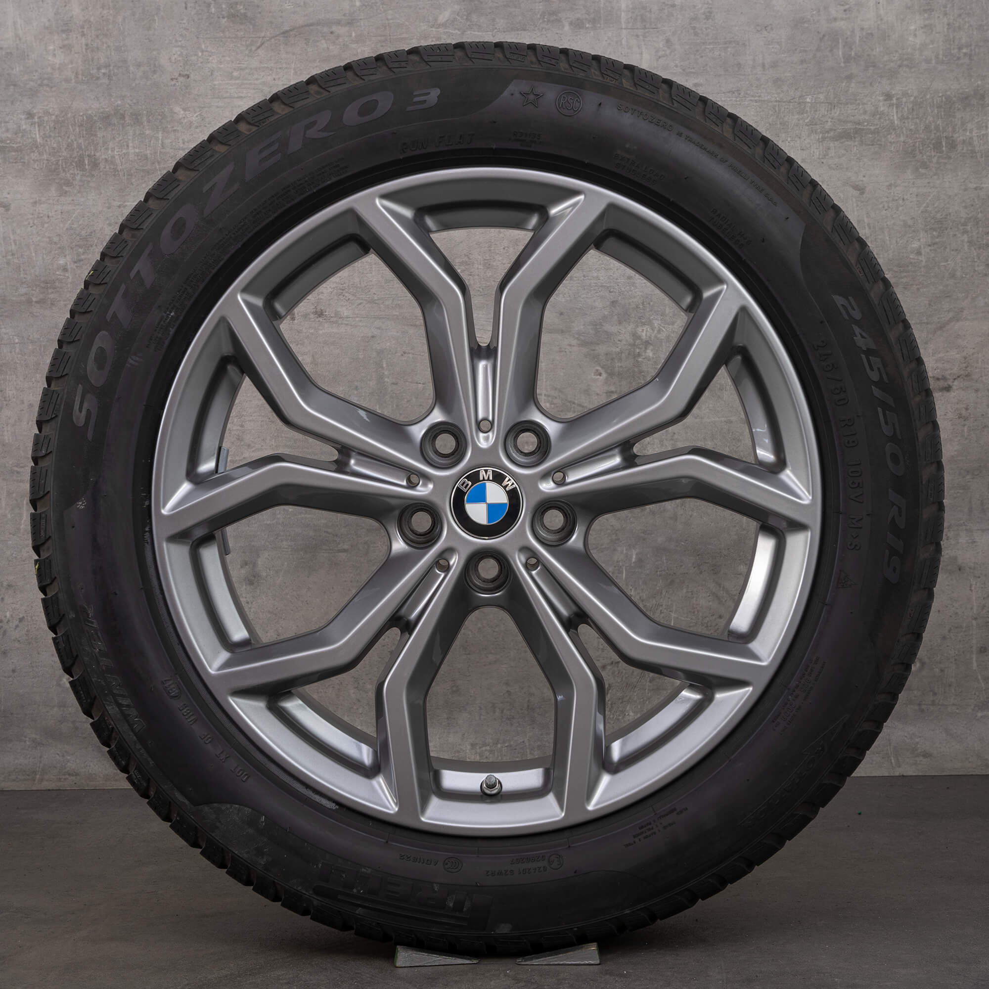 BMW 19 inch rims X3 G01 X04 G02 styling 694 winter wheels tires 6877328