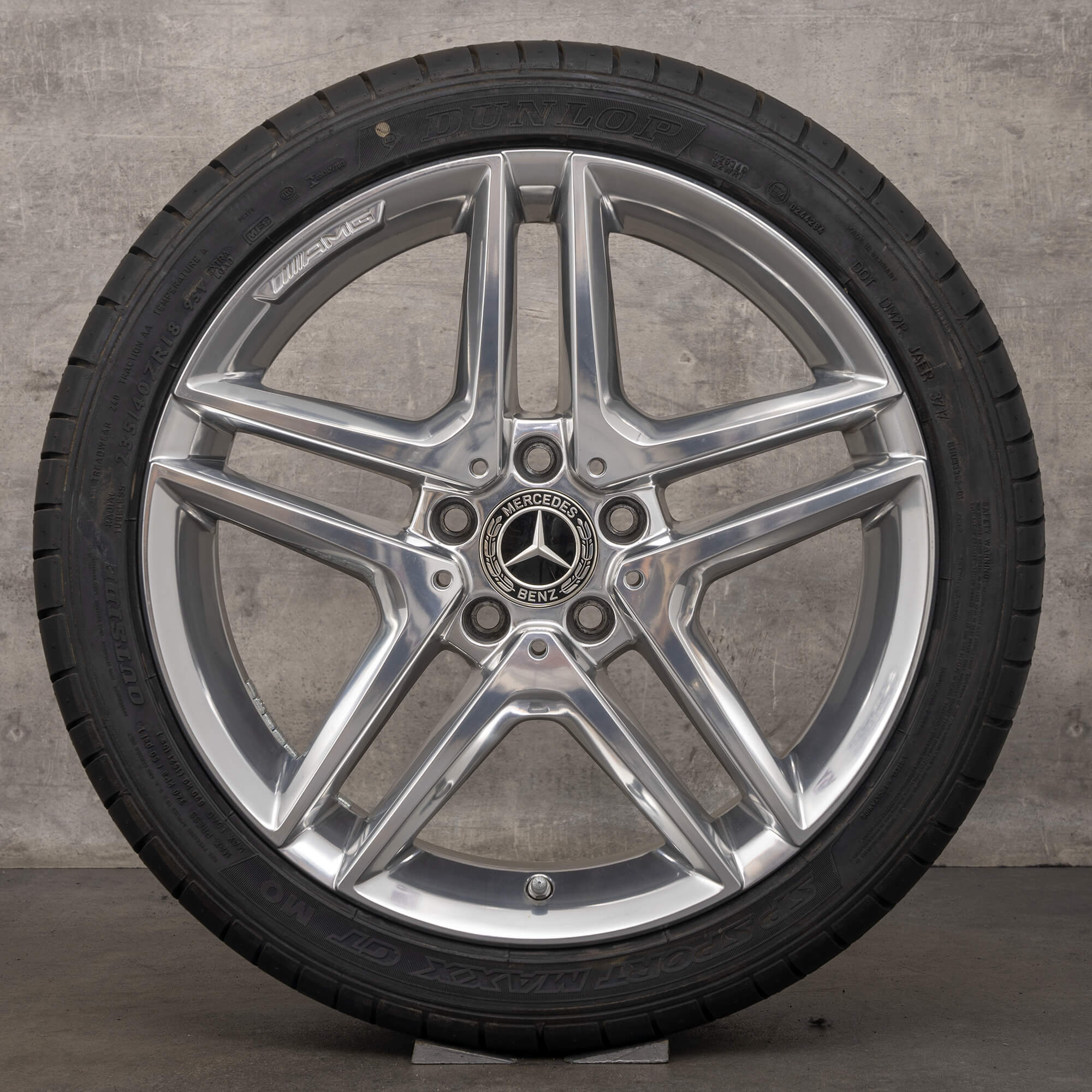 AMG Mercedes Benz 18 inch rims A-Class A45 CLA45 250 W176 W117 summer ...
