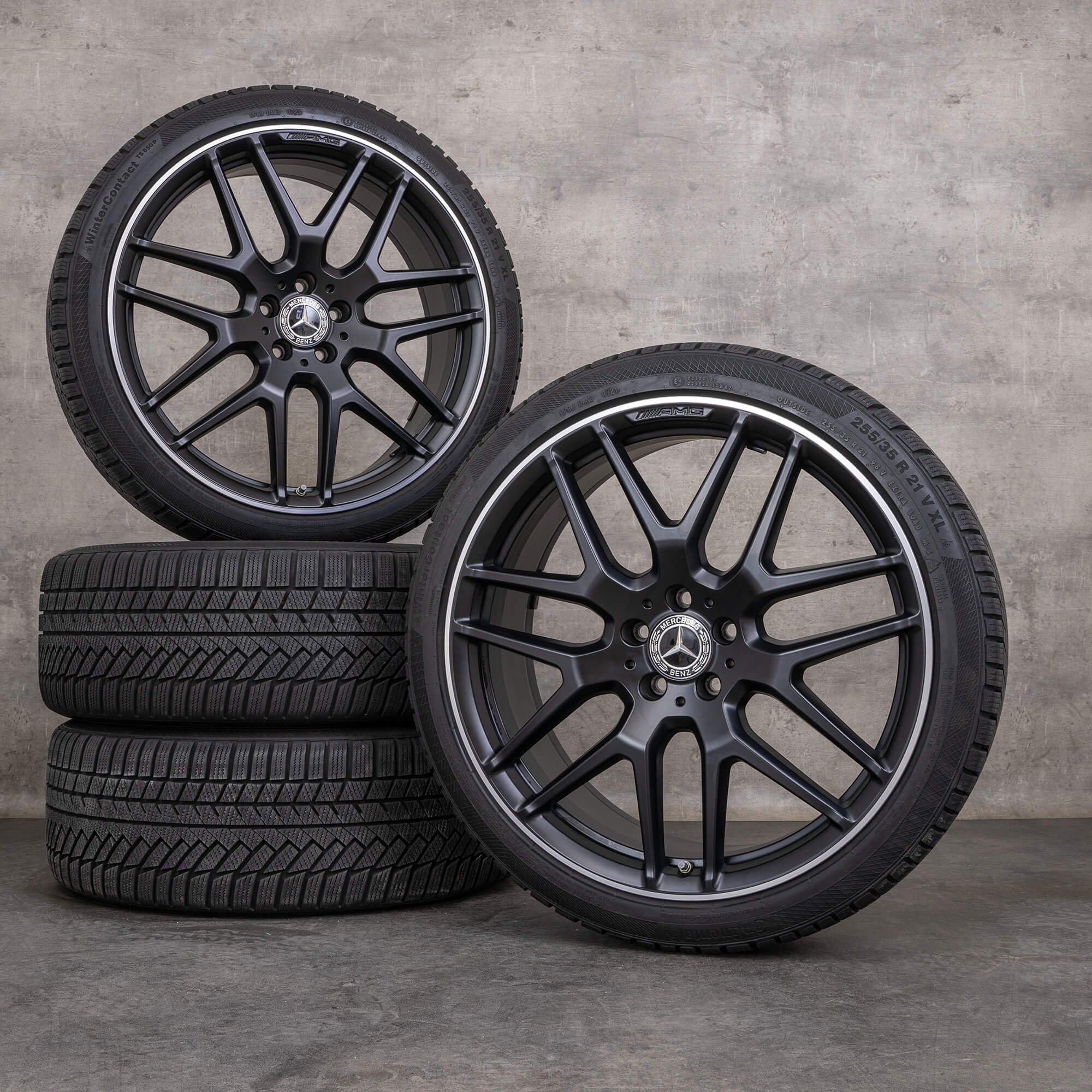 Original Mercedes Benz GLA GLB AMG 35 45 Winterräder 21 Zoll H247 X247 ...