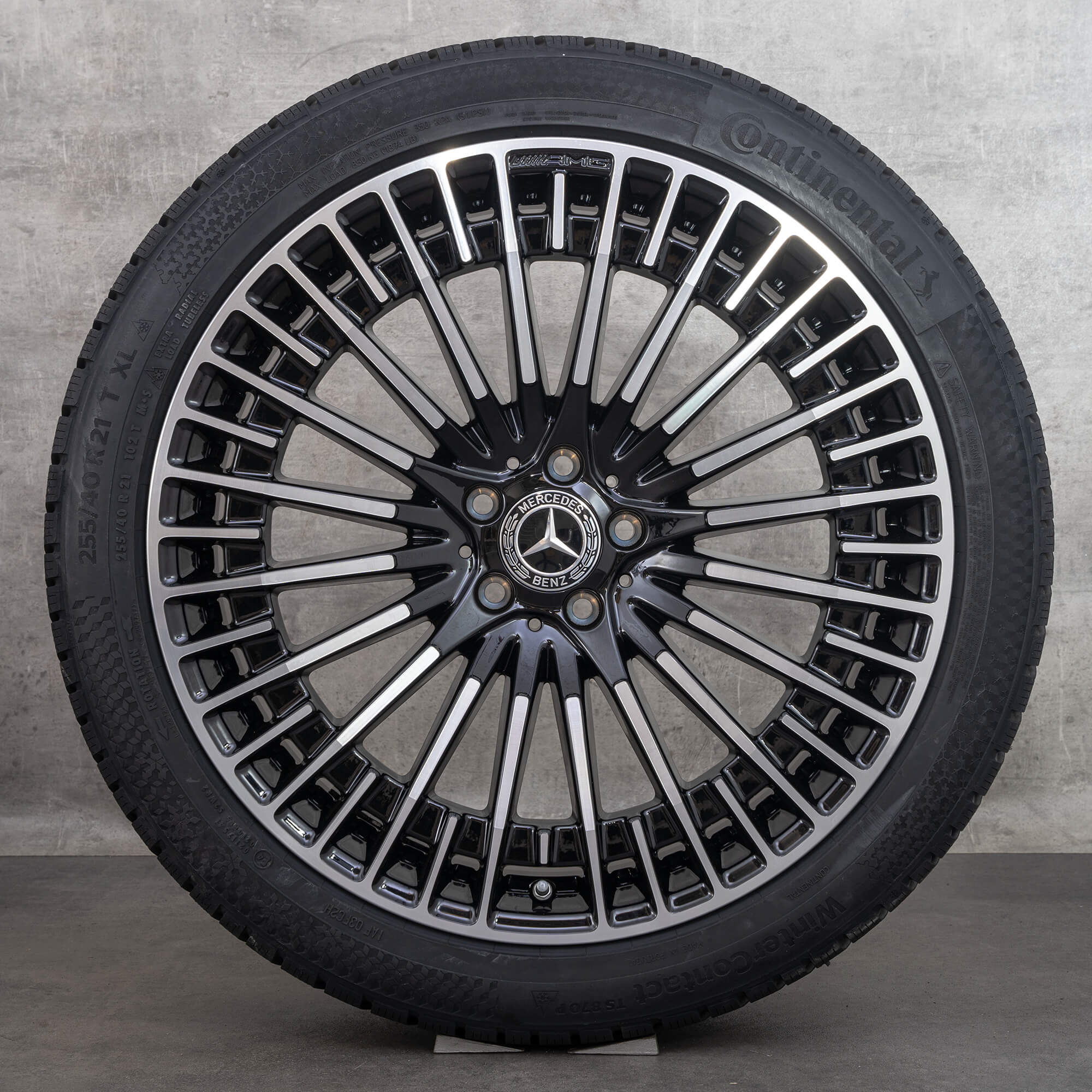 AMG 21 tommer fælge Mercedes Benz EQC N293 alufælge vinterdæk med NYT