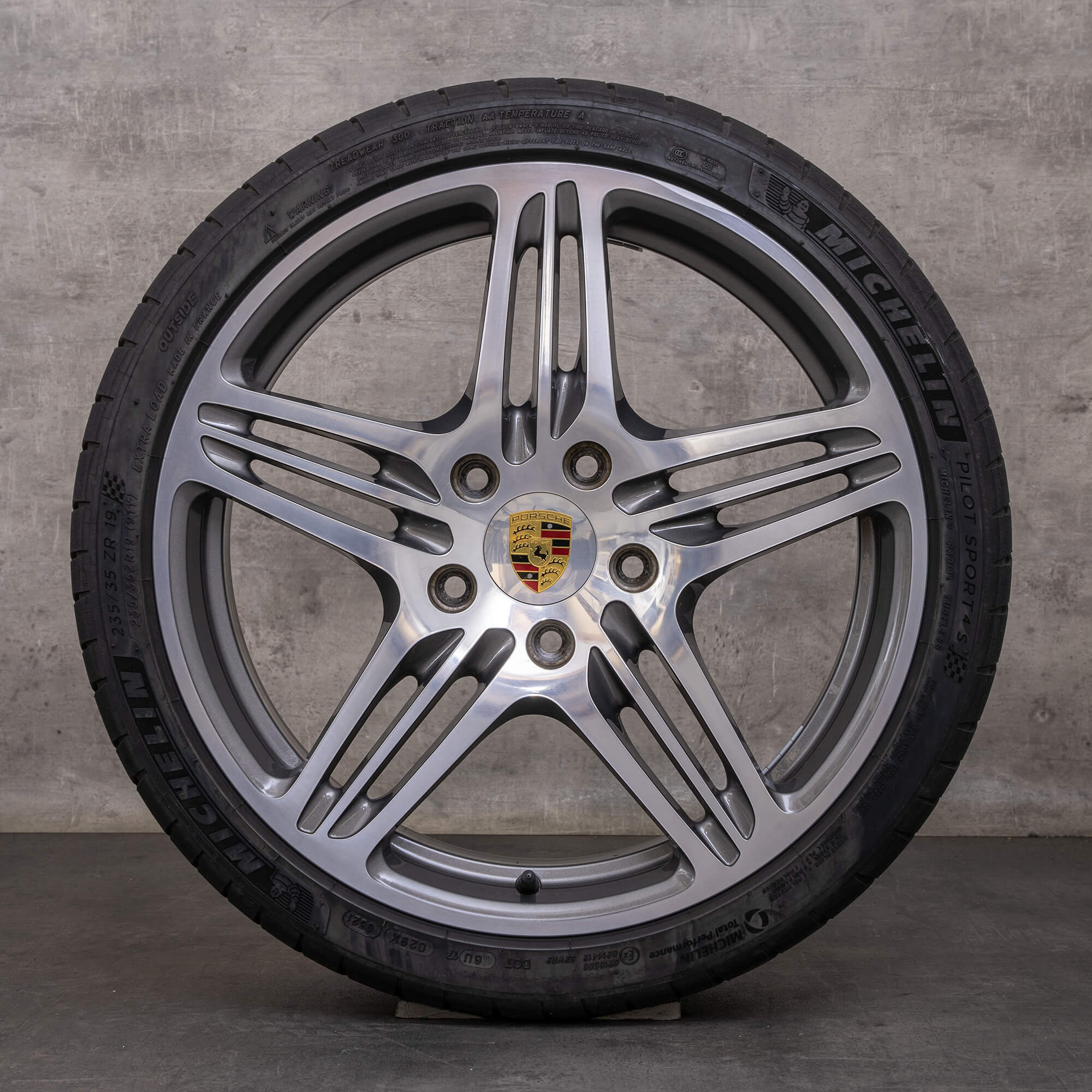 OEM Porsche 911 rims 19 inch 997 summer wheels 99736215602 99736216209 ...