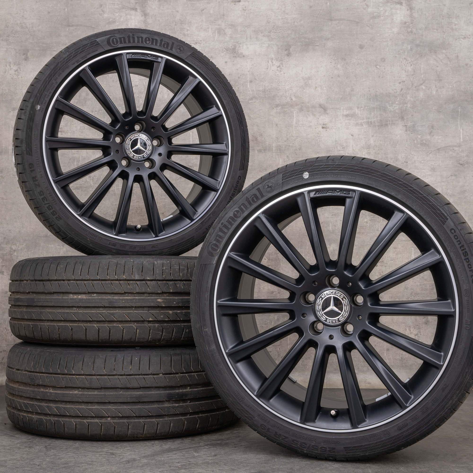 OEM Mercedes Benz C-Class AMG winter wheels 19 inch C43 C450 W205 S205 ...