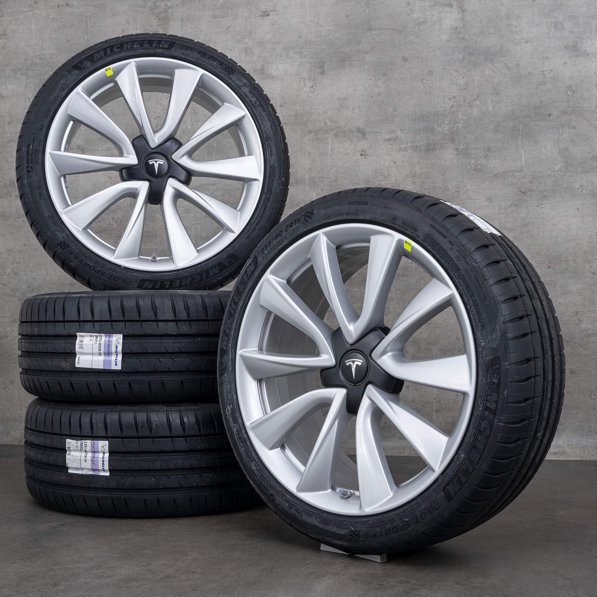Tesla 19 inch rims Model 3 Performance summer wheels alloy rims 1044227 ...
